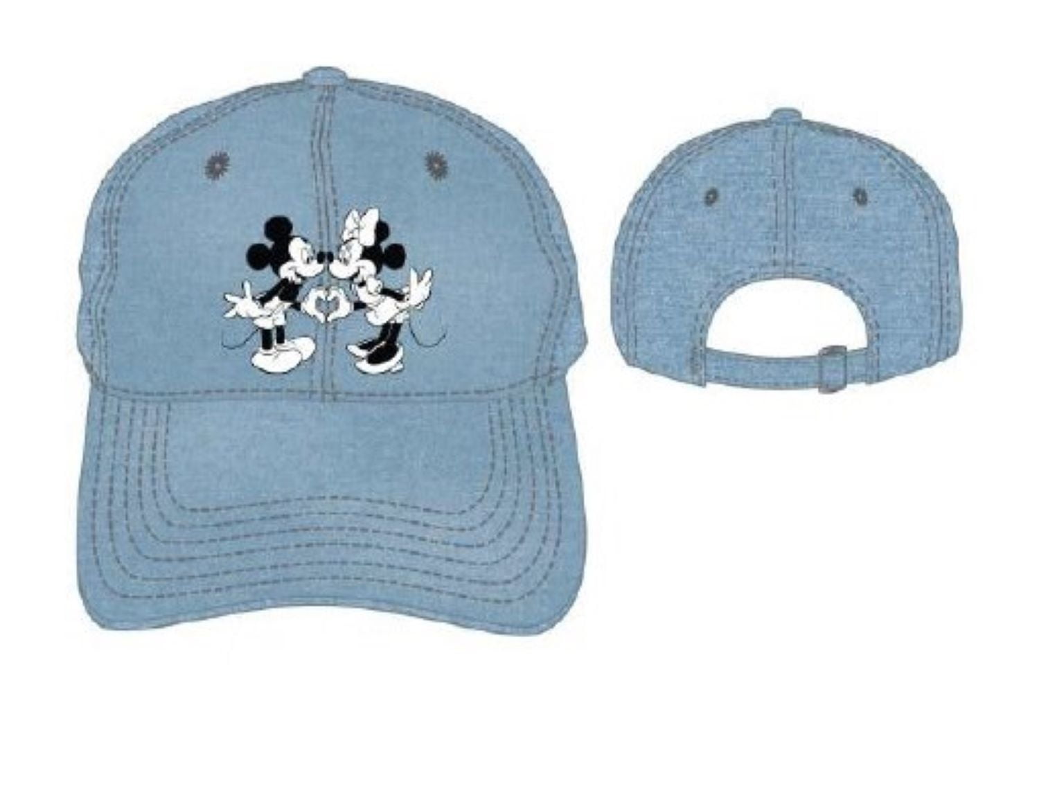 Disney Mickey & Minnie Heart Hands Men's Hat - Walmart.com