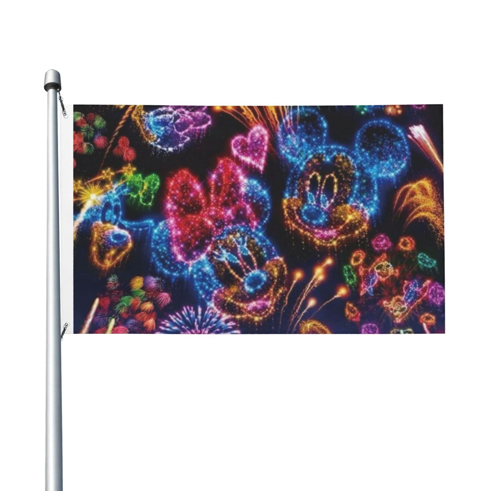 Disney-Mickey & Minnie Mouse 3x5ft Face Flag Fade Proof Holiday Fall ...