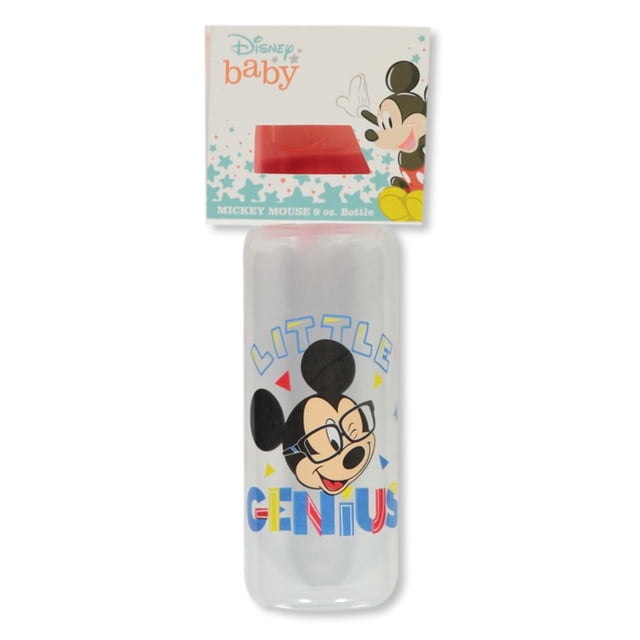 Disney Mickey Minnie Mouse Baby Bottle (9 oz.) - orange/red, one size ...