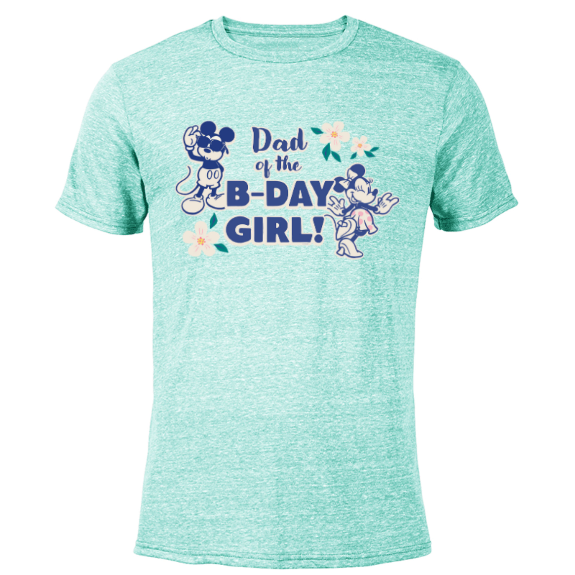 Disney Mickey & Minnie Mouse Birthday Dad of the B-Day Girl - Short ...
