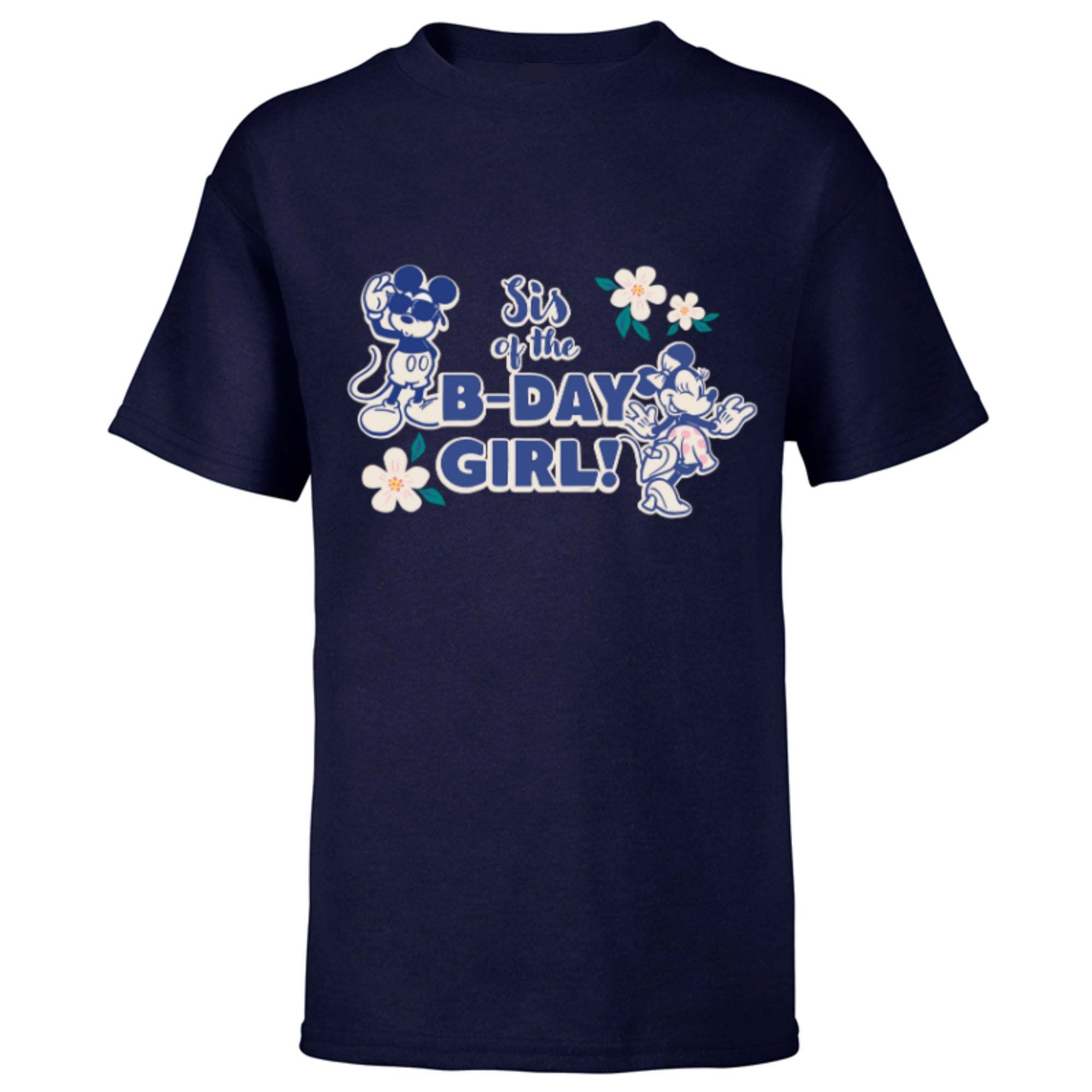 Disney Mickey & Minnie Mouse Birthday Sis of the B-Day Girl - Short ...
