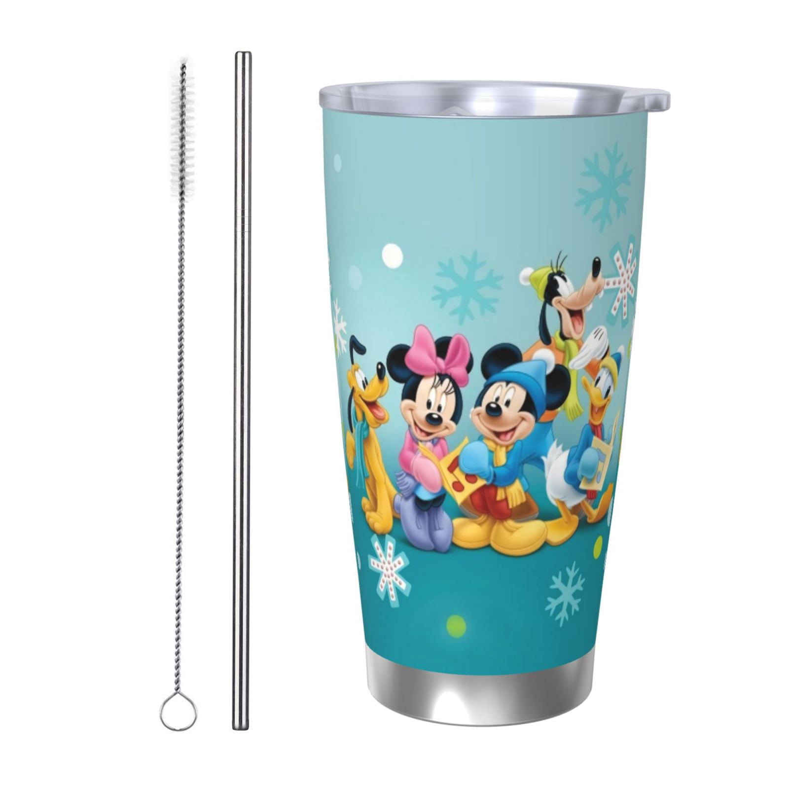Disney-Mickey & Minnie Mouse And Friends Water Bottle,Insulated Travel ...