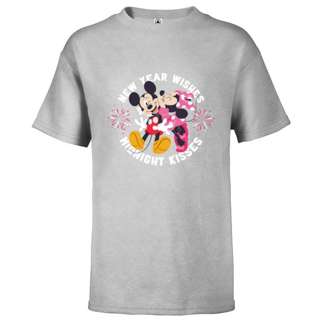 Disney Mickey & Minnie Mouse New Year Wishes Midnight Kisses - Short ...