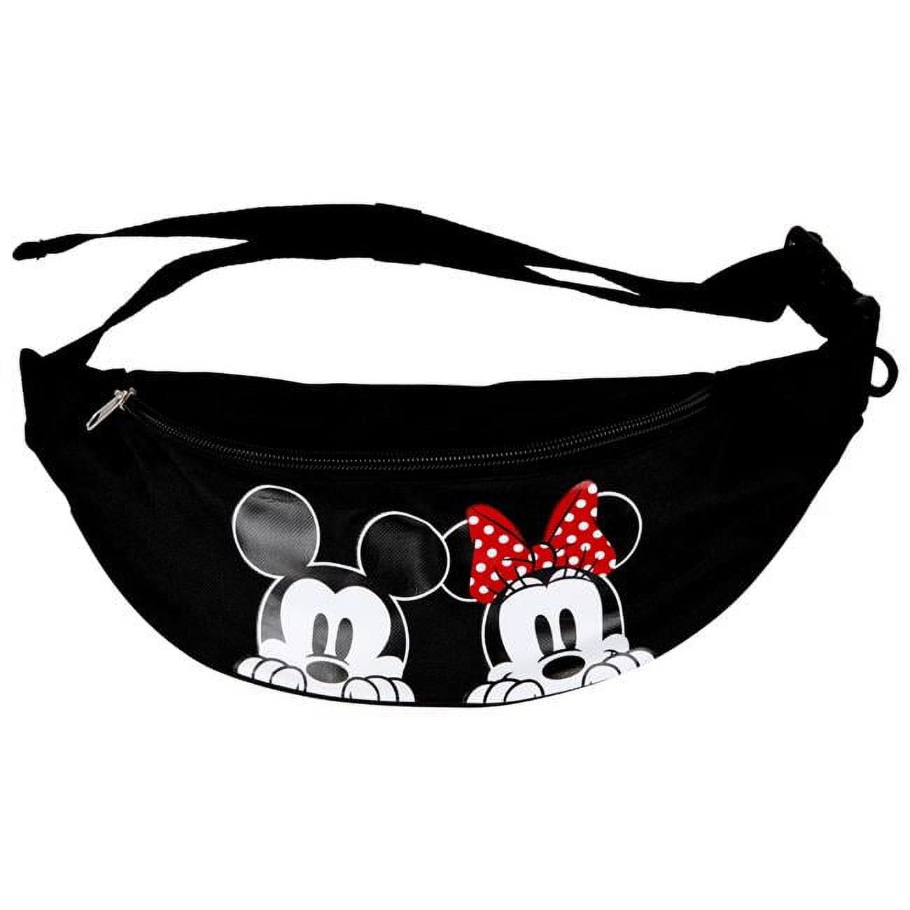 Disney Mickey & Minnie Mouse Peeking Fanny Pack - Walmart.com