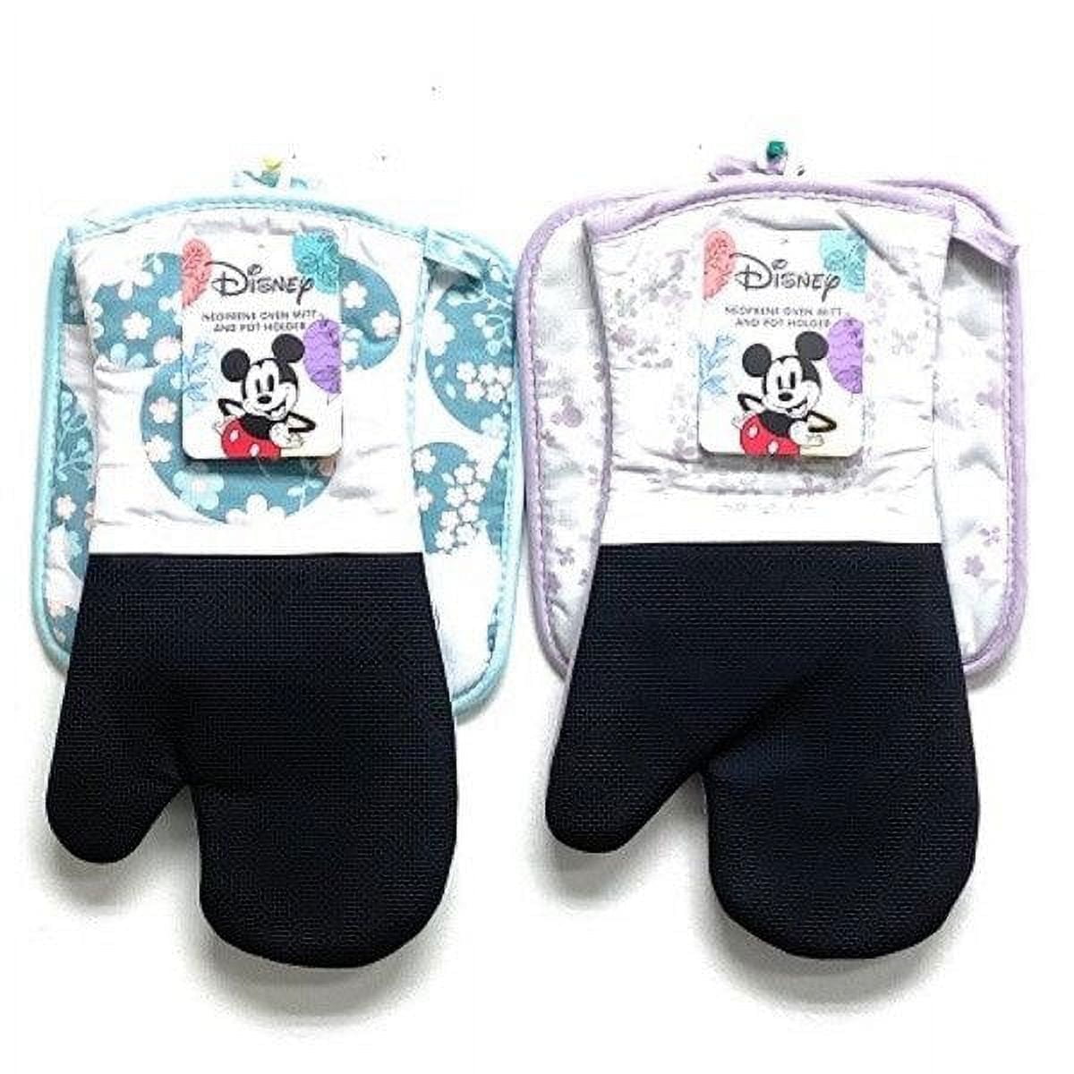 Disney Mickey & Minnie Neoprene Oven Mitts 2 Count - Walmart.com