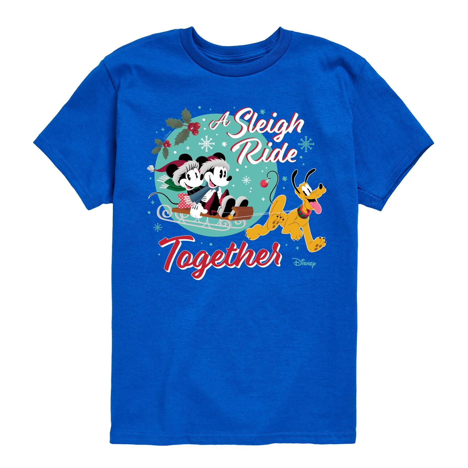 Disney - Mickey, Minnie, & Pluto Sleigh Ride Together Christmas ...