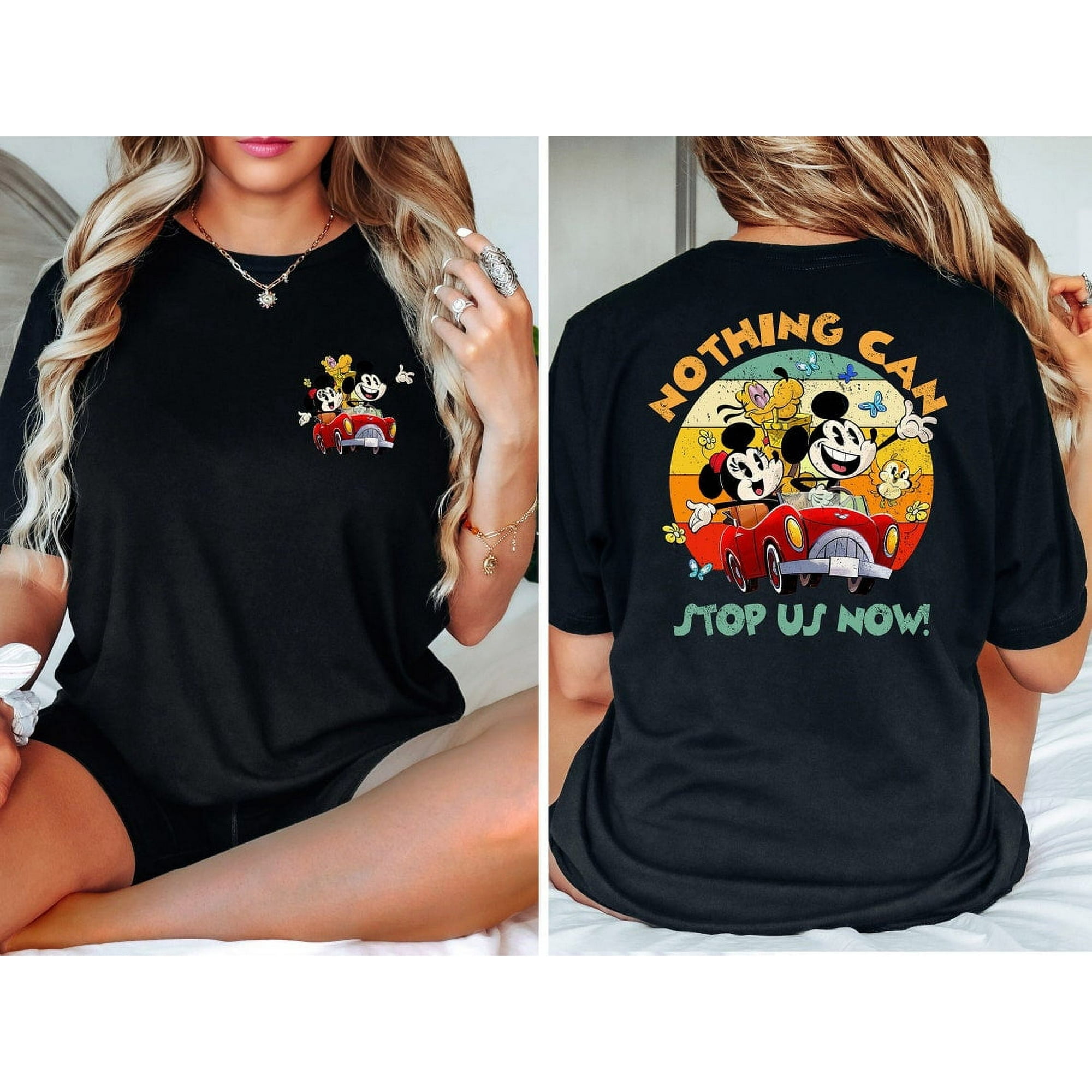 Disney Mickey & Minnie Runaway Railway Front n Back Nothing Can Stop Us ...