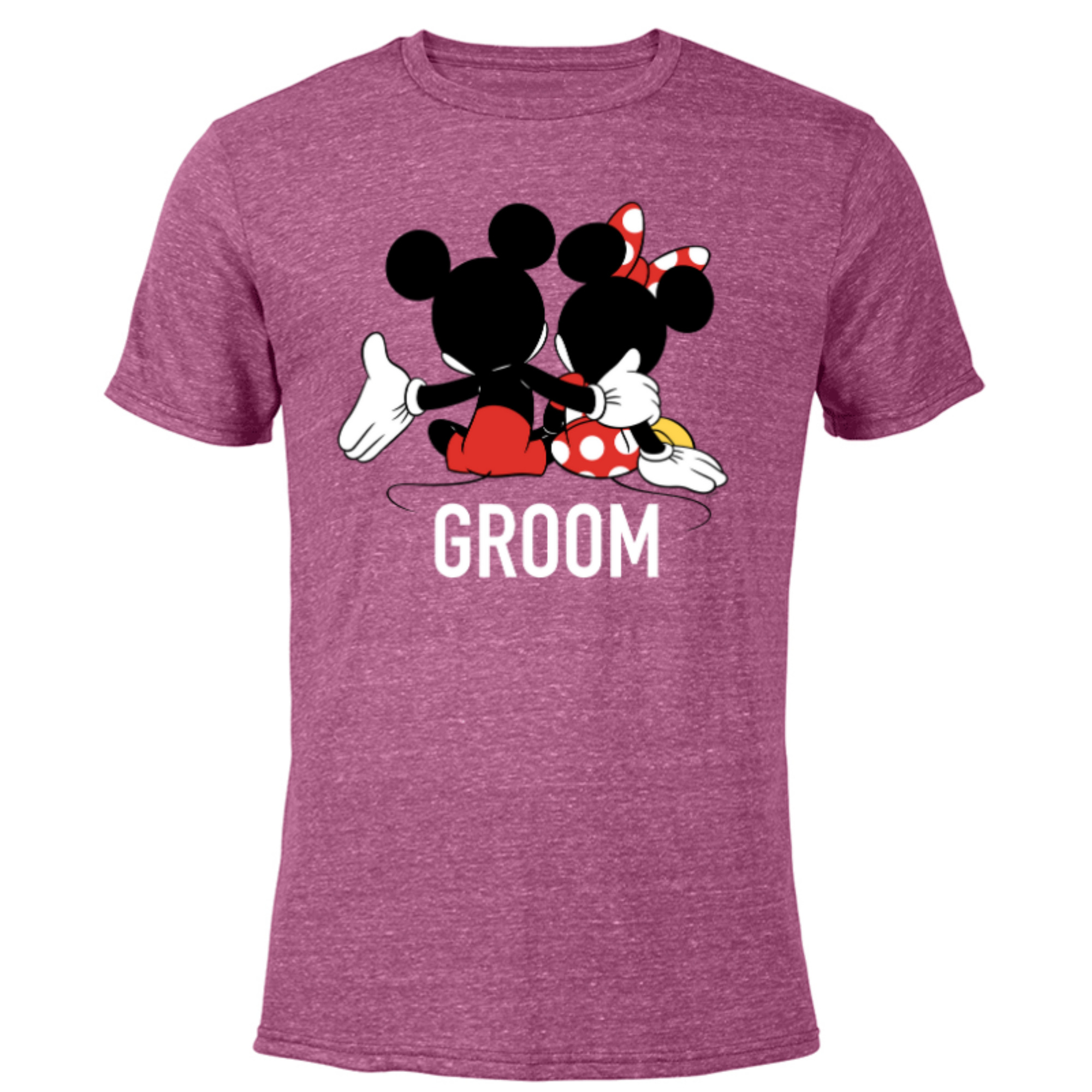 Disney Mickey & Minnie Side-by-Side Groom Honeymoon Wedding- Short ...