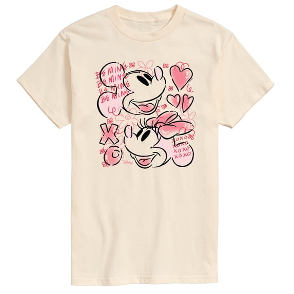 Disney - Mickey Minnie XOXO - Men's Short Sleeve Graphic T-Shirt ...