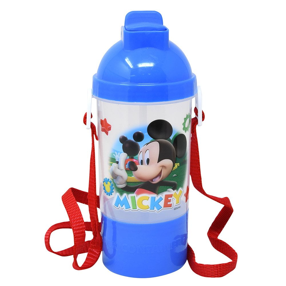 Disney Mickey Mouse 13.5oz Rock N Sip PP Snack Canteen, Kid - Walmart.com