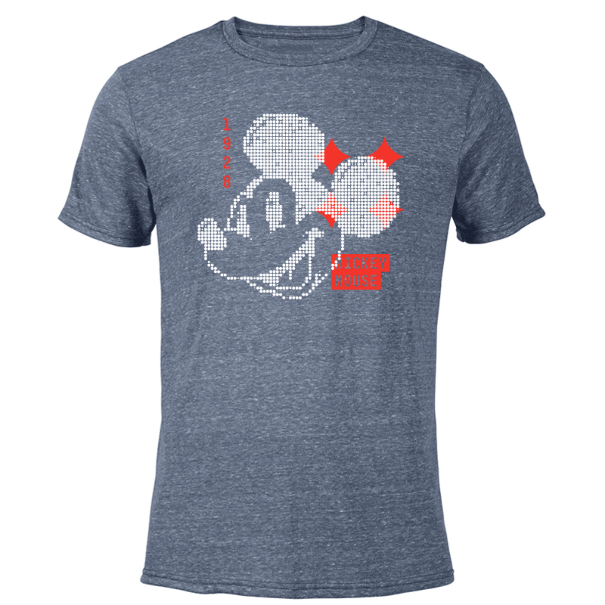 Disney Mickey Mouse 1928 Digital - Short Sleeve Blended T-Shirt for ...