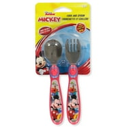 The First Years Disney Mickey Mouse Toddler Forks and Spoon Set 3 ...