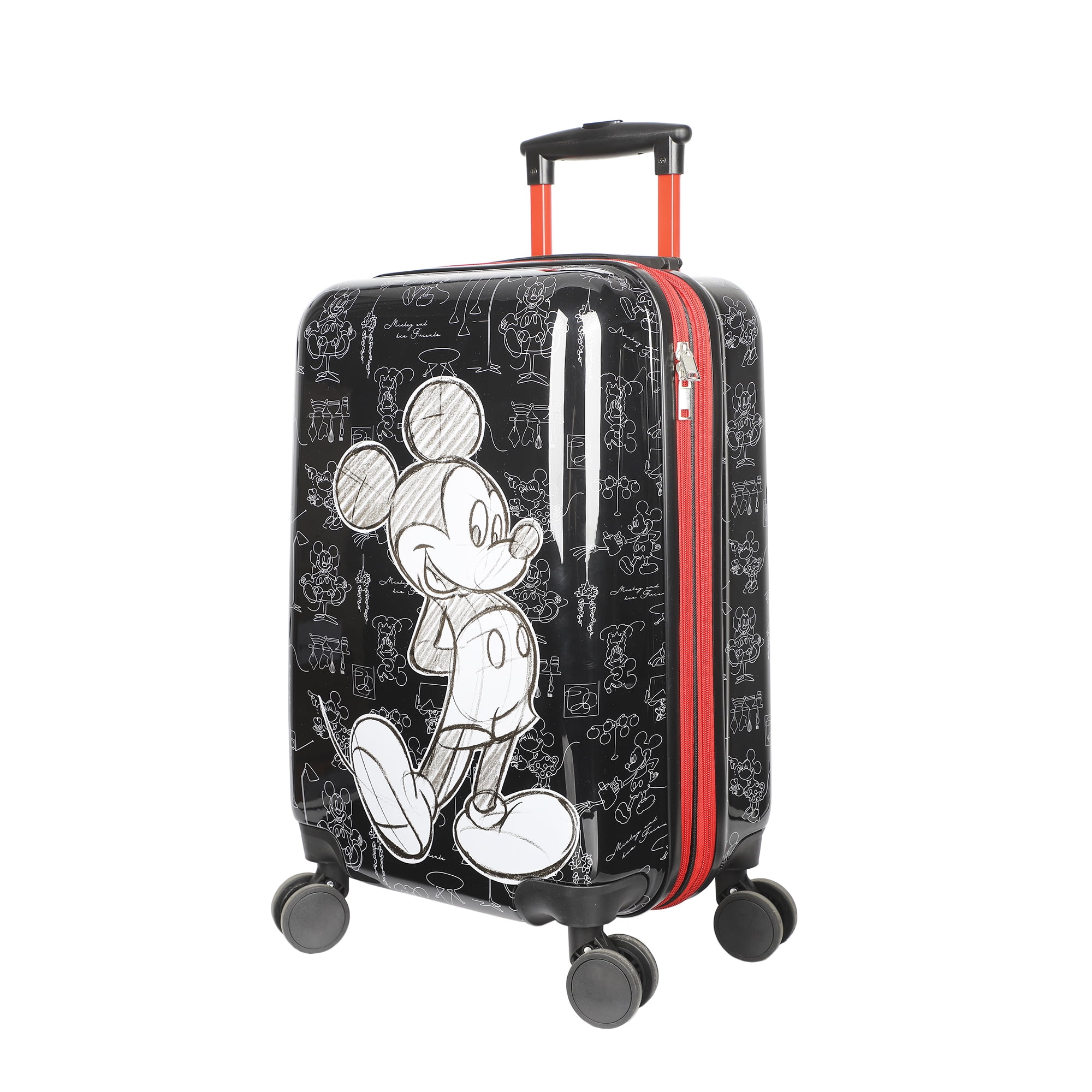 Disney Mickey Mouse 20" Hard-Sided Carry-On Luggage - Walmart.com