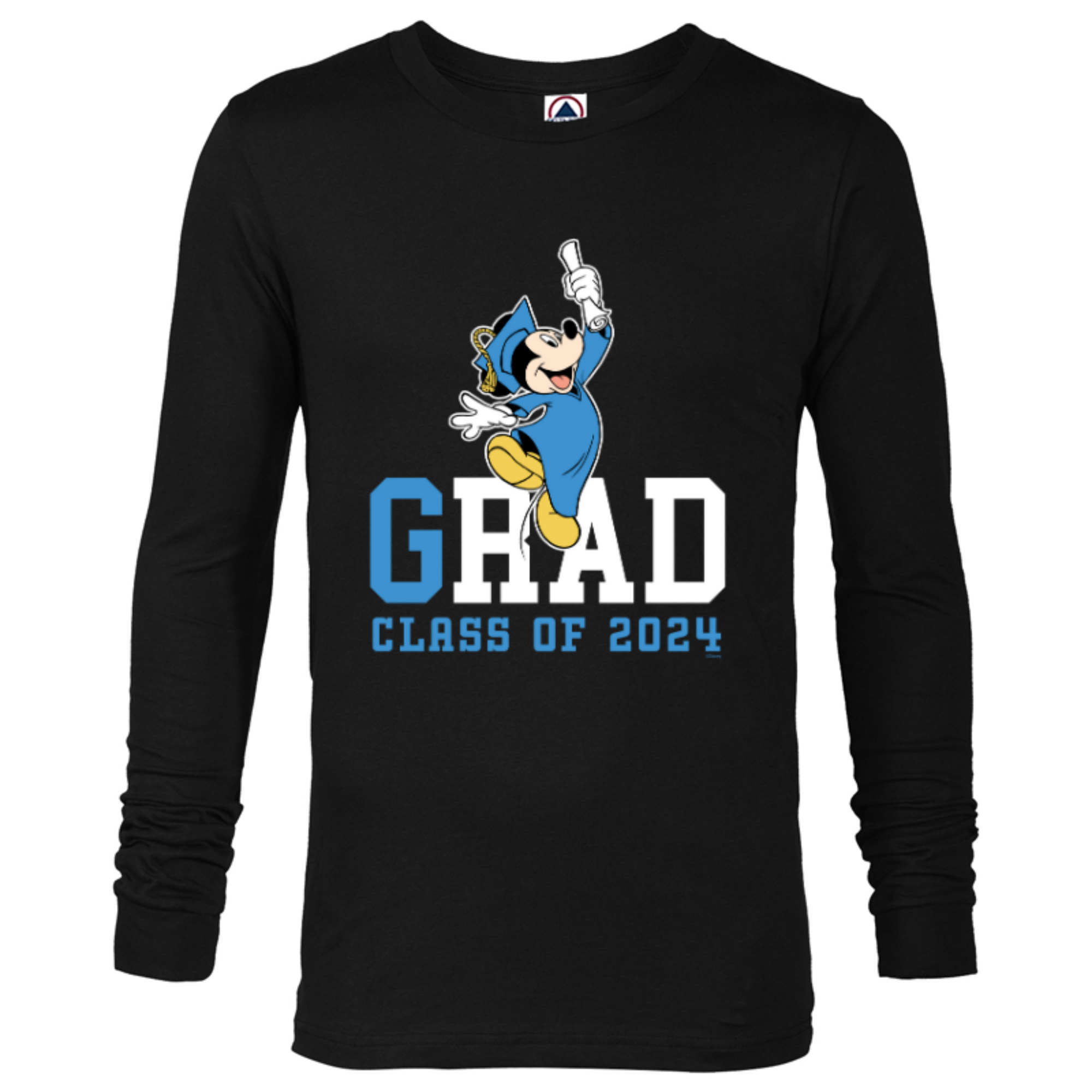 Disney Mickey Mouse 2024 Graduation Class of ’24 Rad Grad - Long Sleeve ...