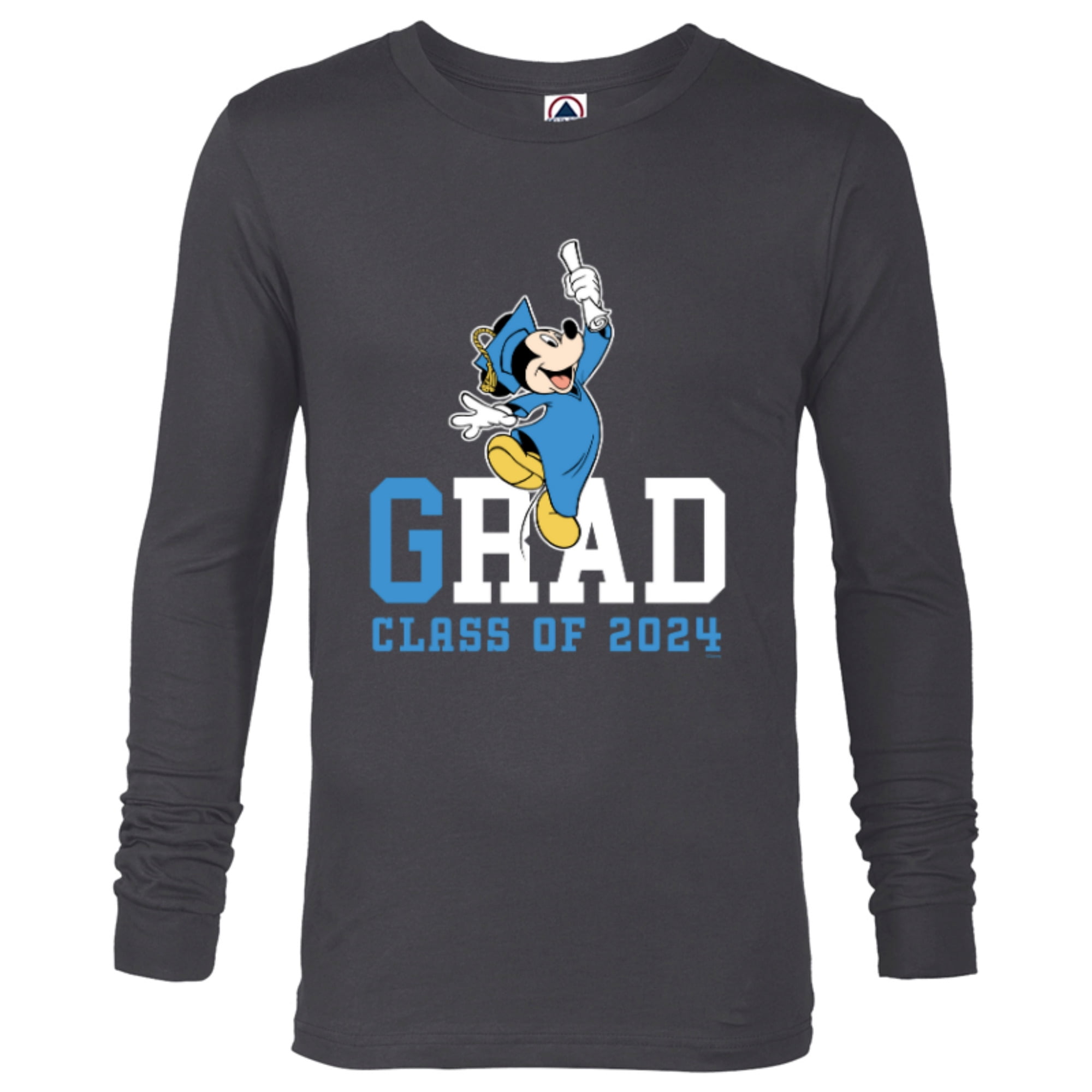 Disney Mickey Mouse 2024 Graduation Class of ’24 Rad Grad - Long Sleeve ...