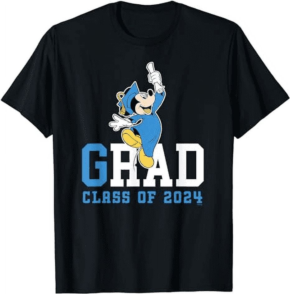 Disney Mickey Mouse 2024 Graduation Class of 24 Rad Grad TShirt ...