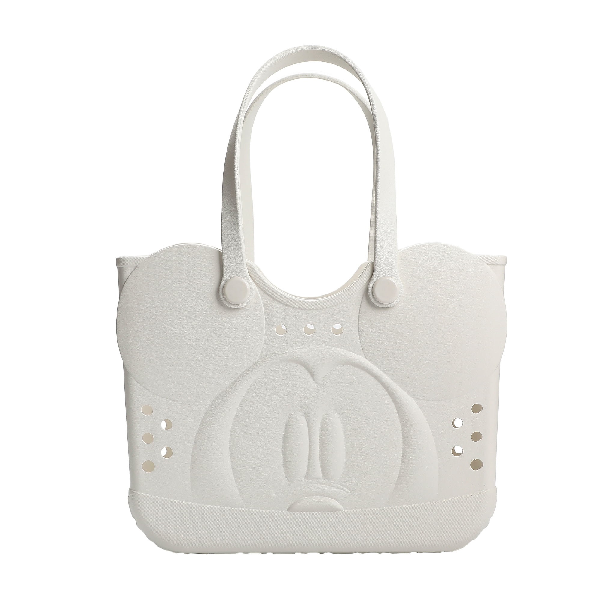 Disney Mickey Mouse EVA Gummy Tote Bag - Waterproof Rubber Beach Bag ...