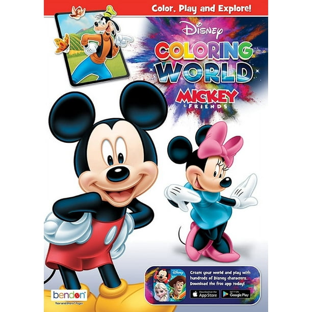 disney world coloring book