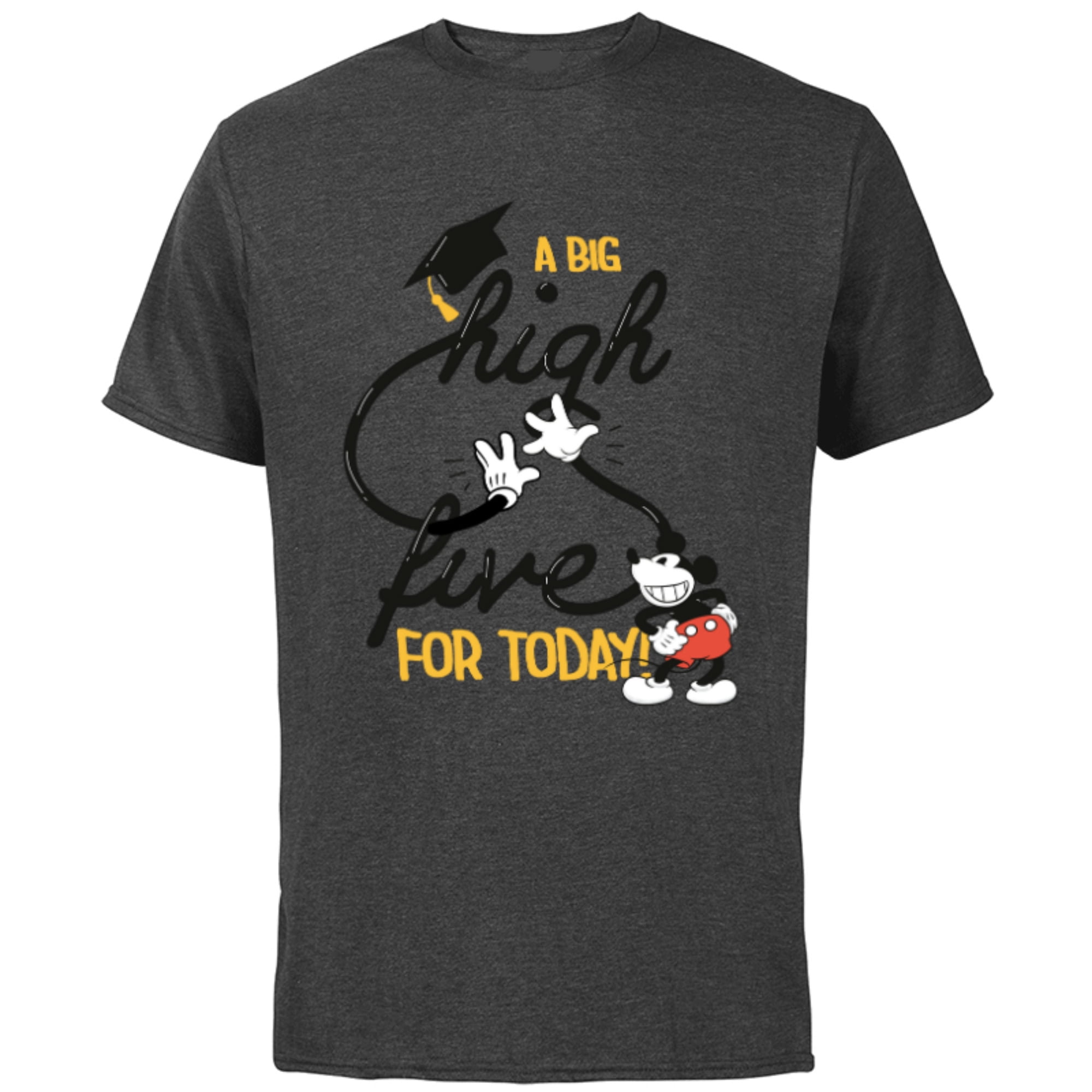 Disney Mickey Mouse A Big High Five for Today Graduation - Short Sleeve ...