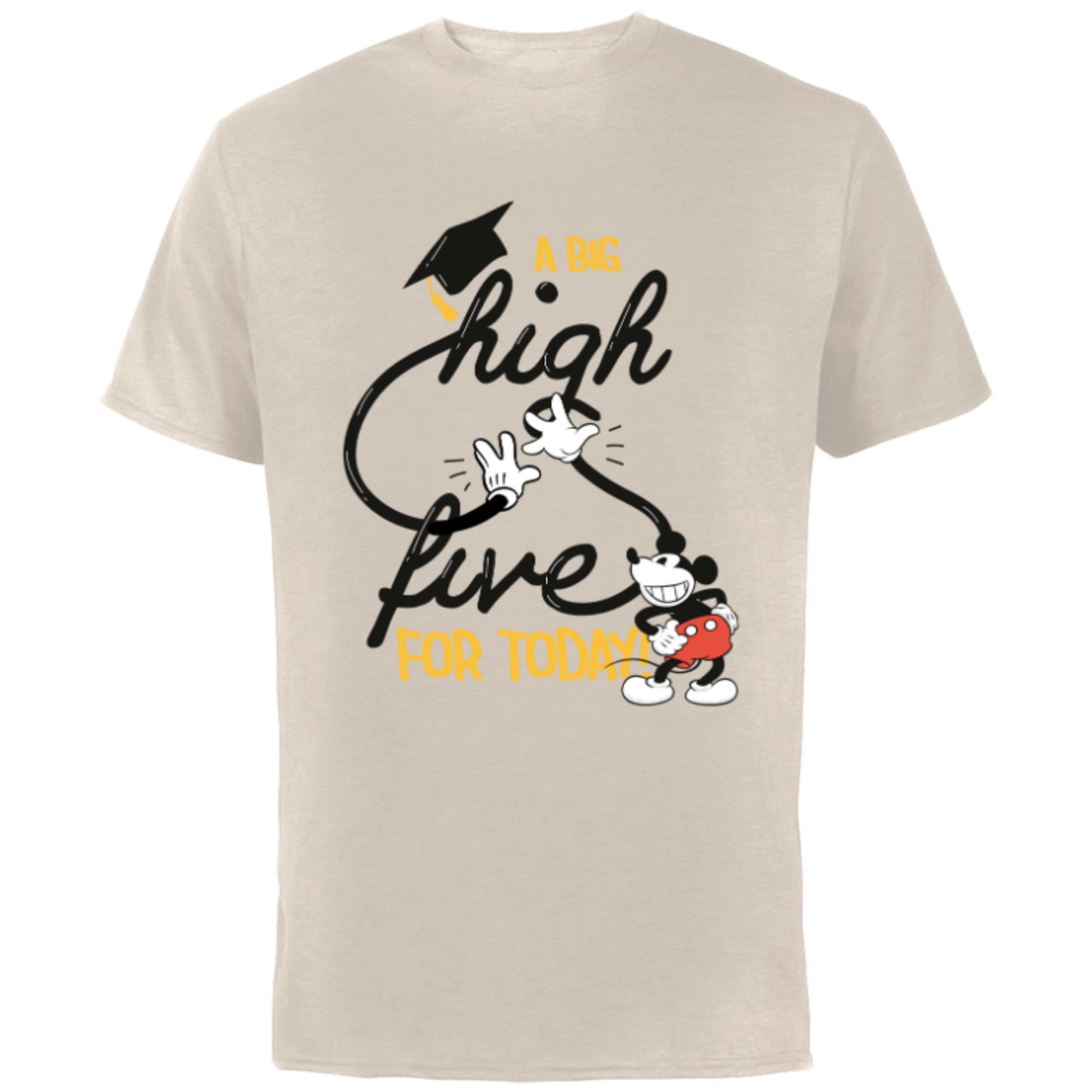 Disney Mickey Mouse A Big High Five for Today Graduation - Short Sleeve ...