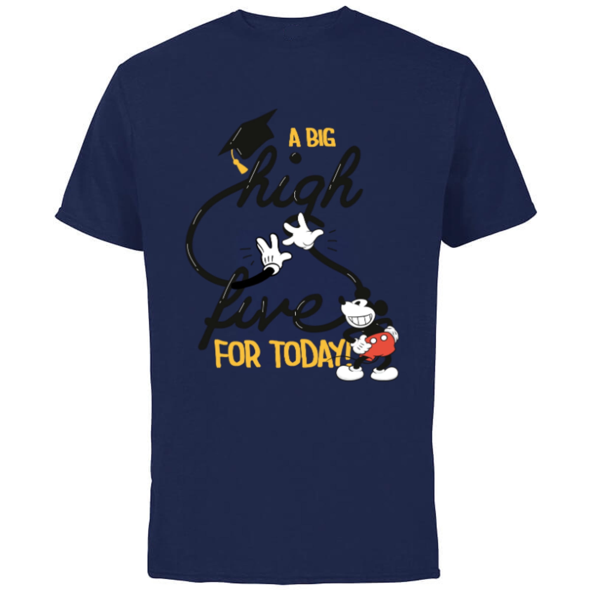 Disney Mickey Mouse A Big High Five for Today Graduation - Short Sleeve ...