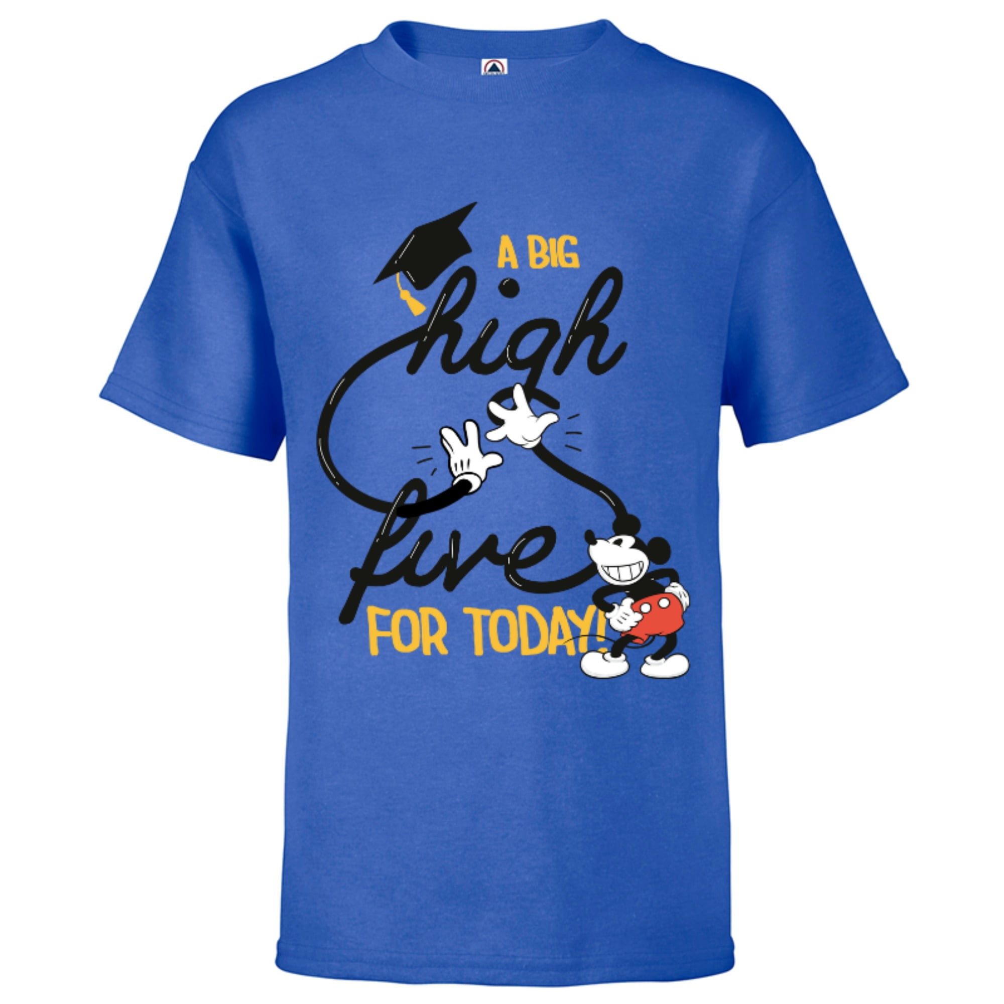 Disney Mickey Mouse A Big High Five for Today Graduation - Short Sleeve ...