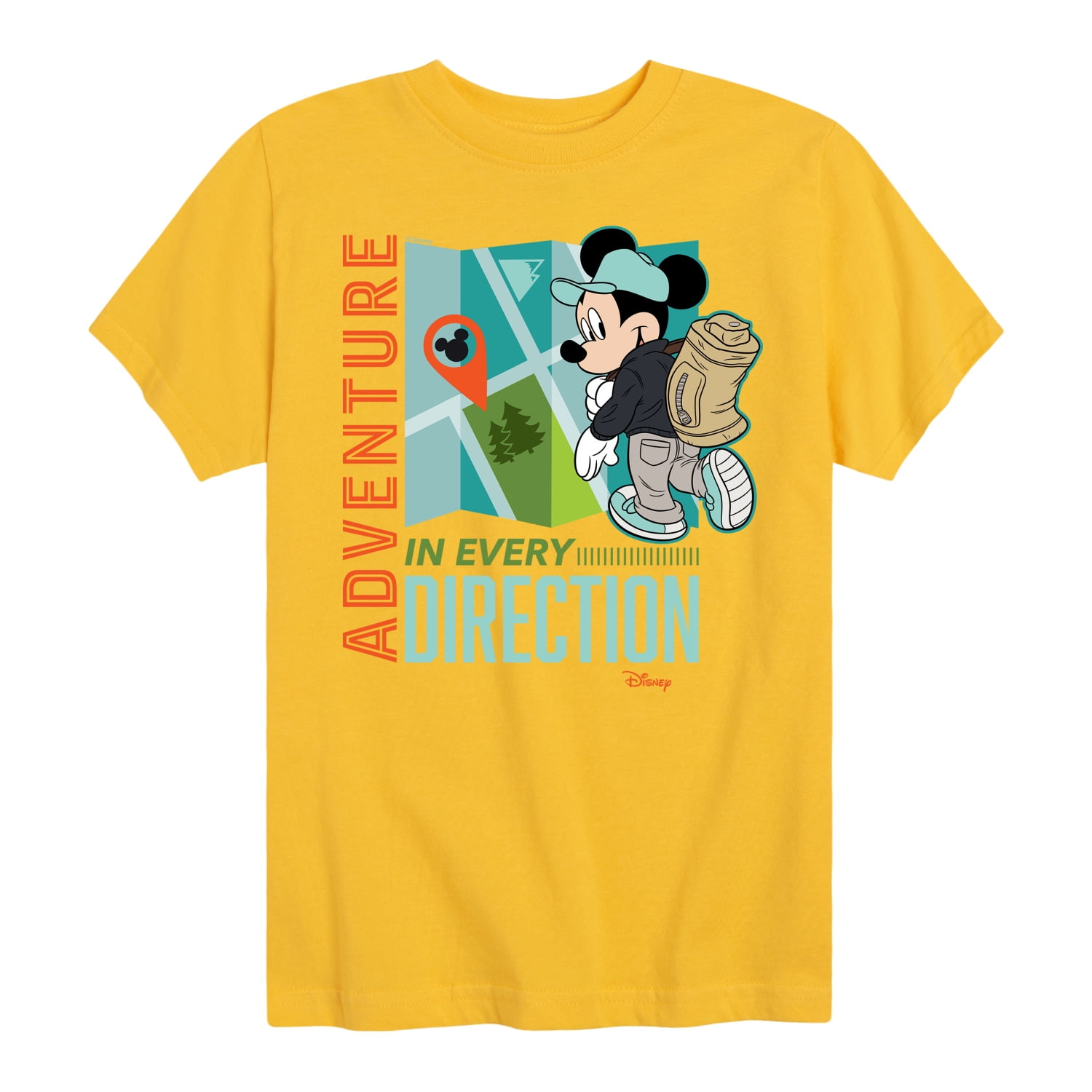 Disney - Adventure In Every Direction - Toddler & Youth Short Sleeve ...