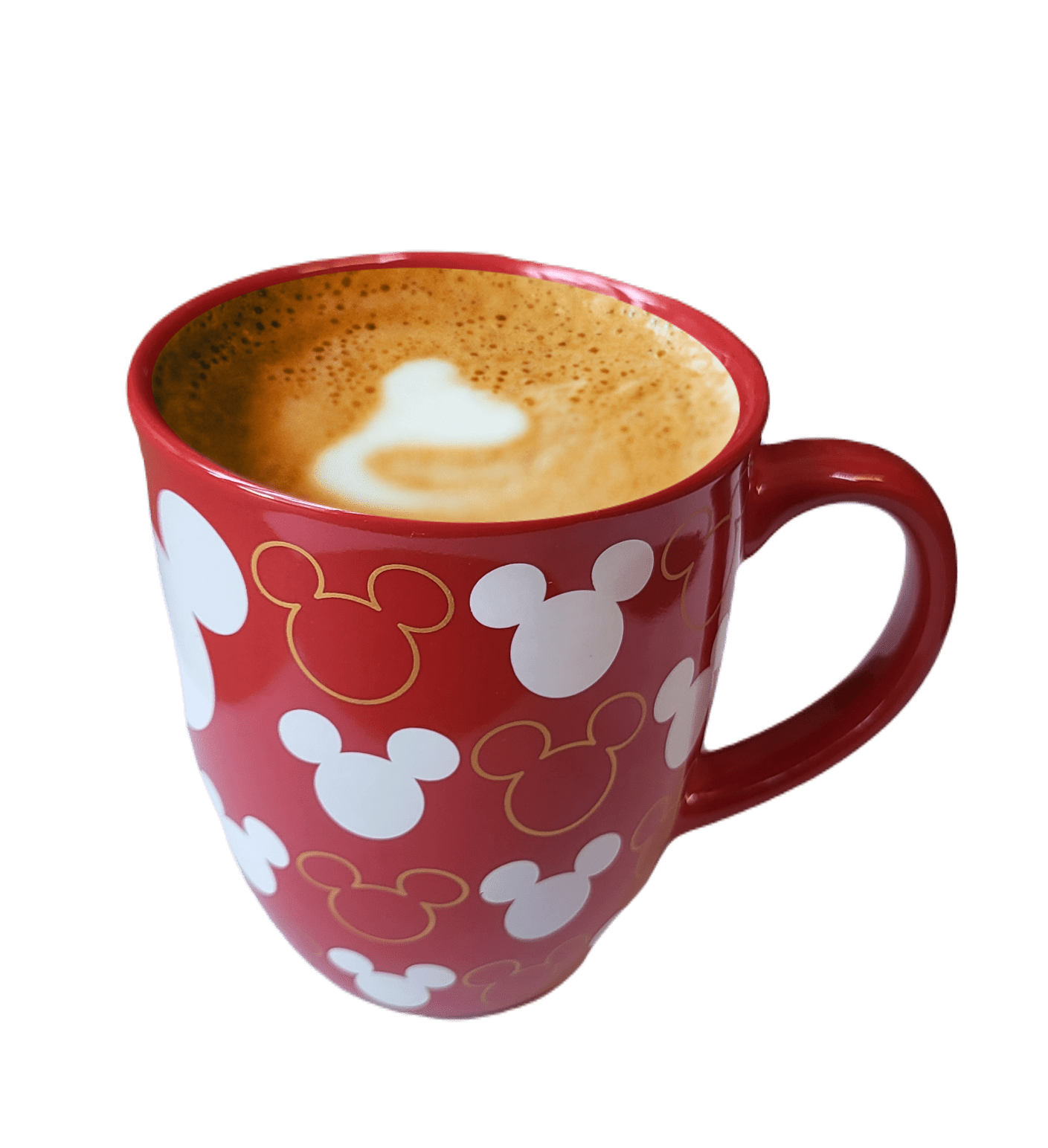 Disney Mickey Mouse All Over Print Bullet Mug Red- 16 Ounce Collectible ...