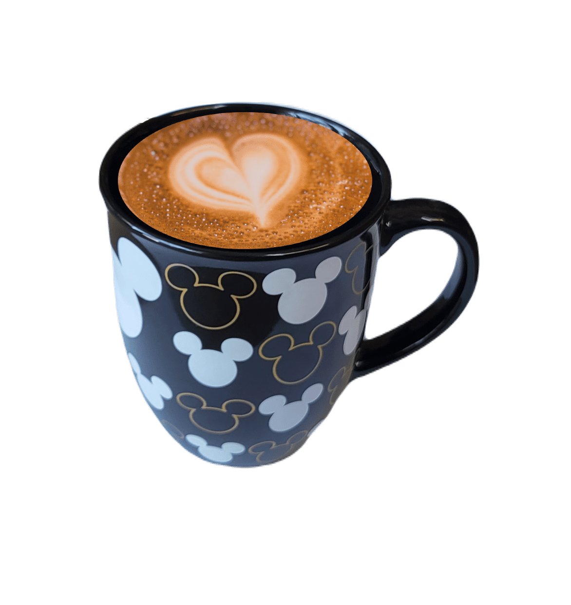 Disney Mickey Mouse All Over Print Bullet Mug Black- 16 Ounce Collectible - Walmart.com