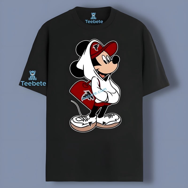 Disney Mickey Mouse Atlanta Falcons Shirt Graphic - Walmart.com