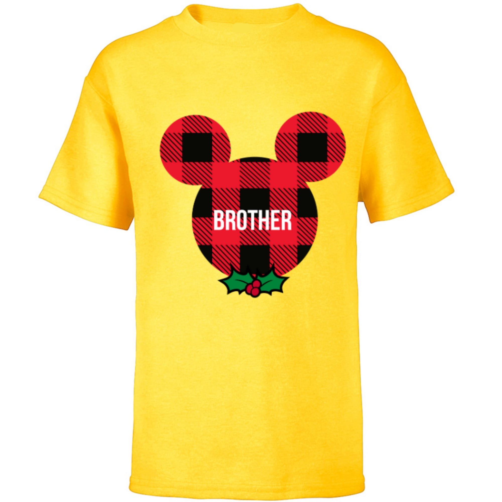 Disney Mickey Mouse BROTHER Holiday Family - Short Sleeve T-Shirt for ...