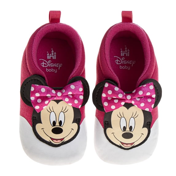 Disney Mickey Mouse Baby Boys Bootie Shoe. (Infant), Fuchsia, Size: 2 ...