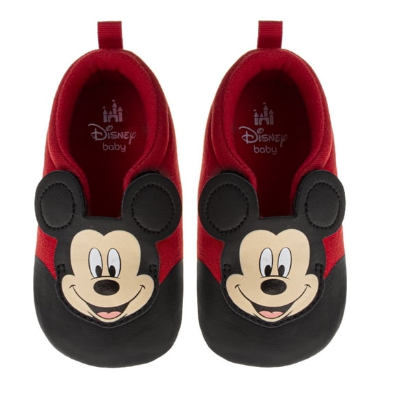 Disney Mickey Mouse Baby Boys' Bootie Shoe. (Infant) - Red/Black, Size ...