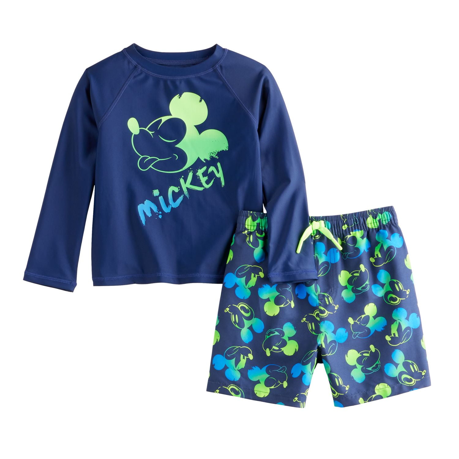 Disney Mickey Mouse Baby & Toddler Boy 2-Piece Swim Set by Jumping ...