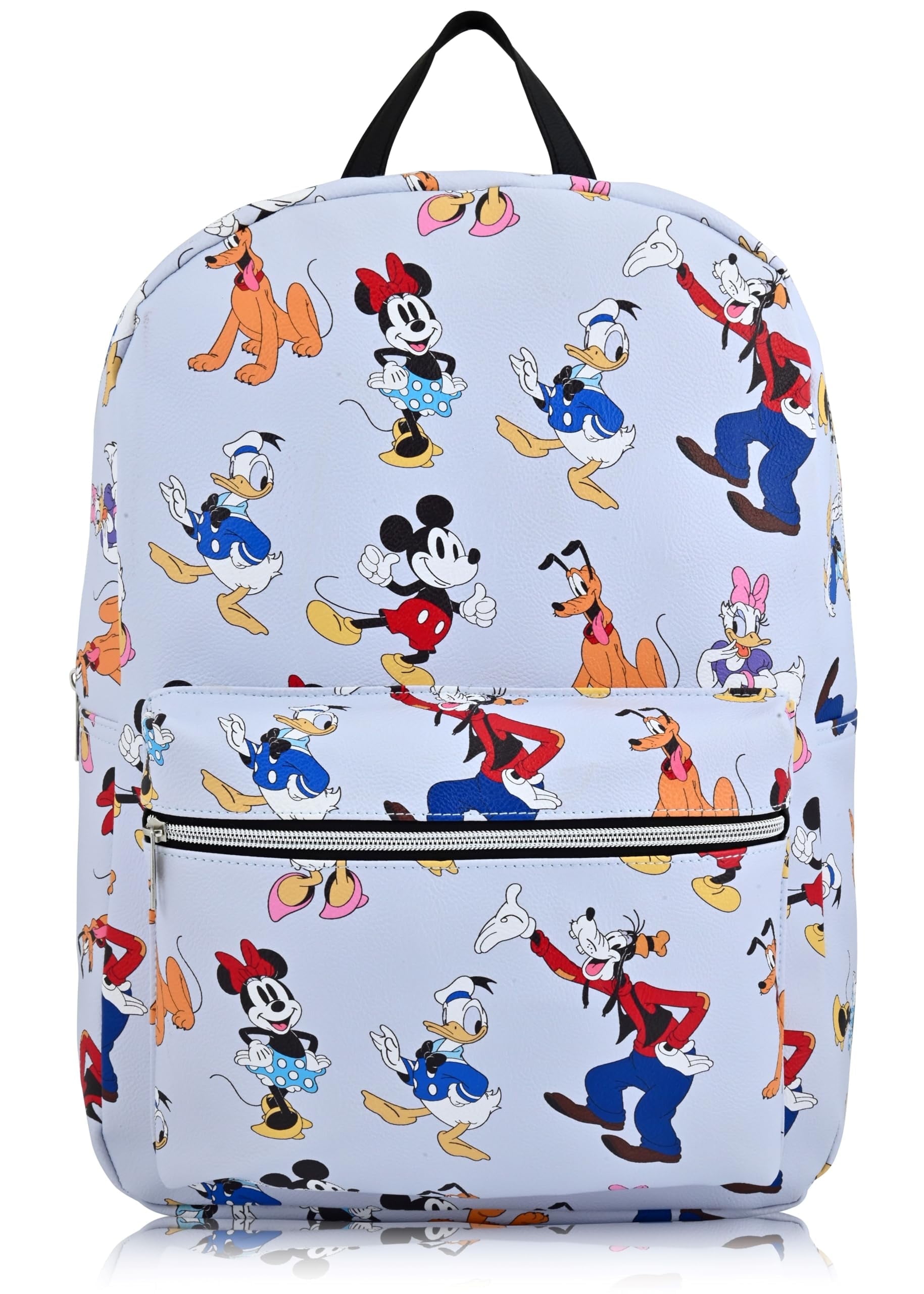 Disney Mickey Mouse Backpack for Women, Men, Unisex | Cute PU Leather ...