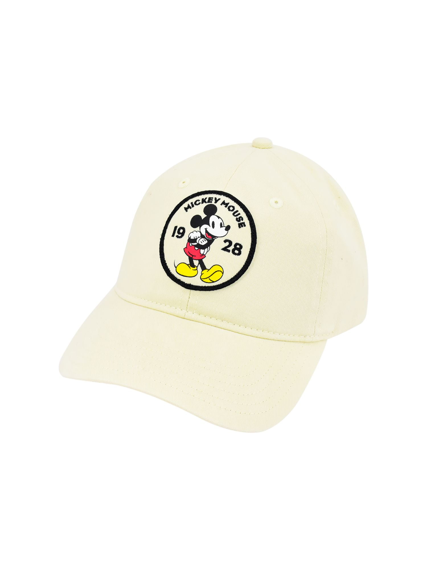 Disney Mickey Mouse Baseball Hat, Frayed Twill Patch Unisex Baseball ...