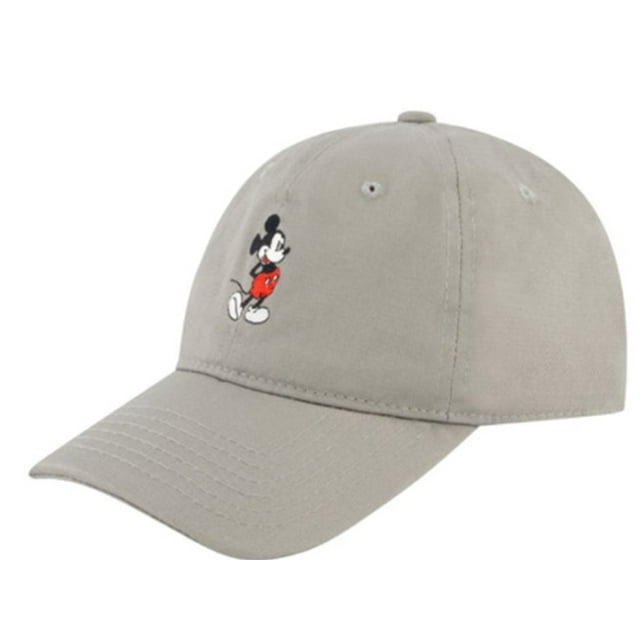 Disney Mickey Mouse Baseball Hat, Frayed Twill Patch Unisex Baseball ...
