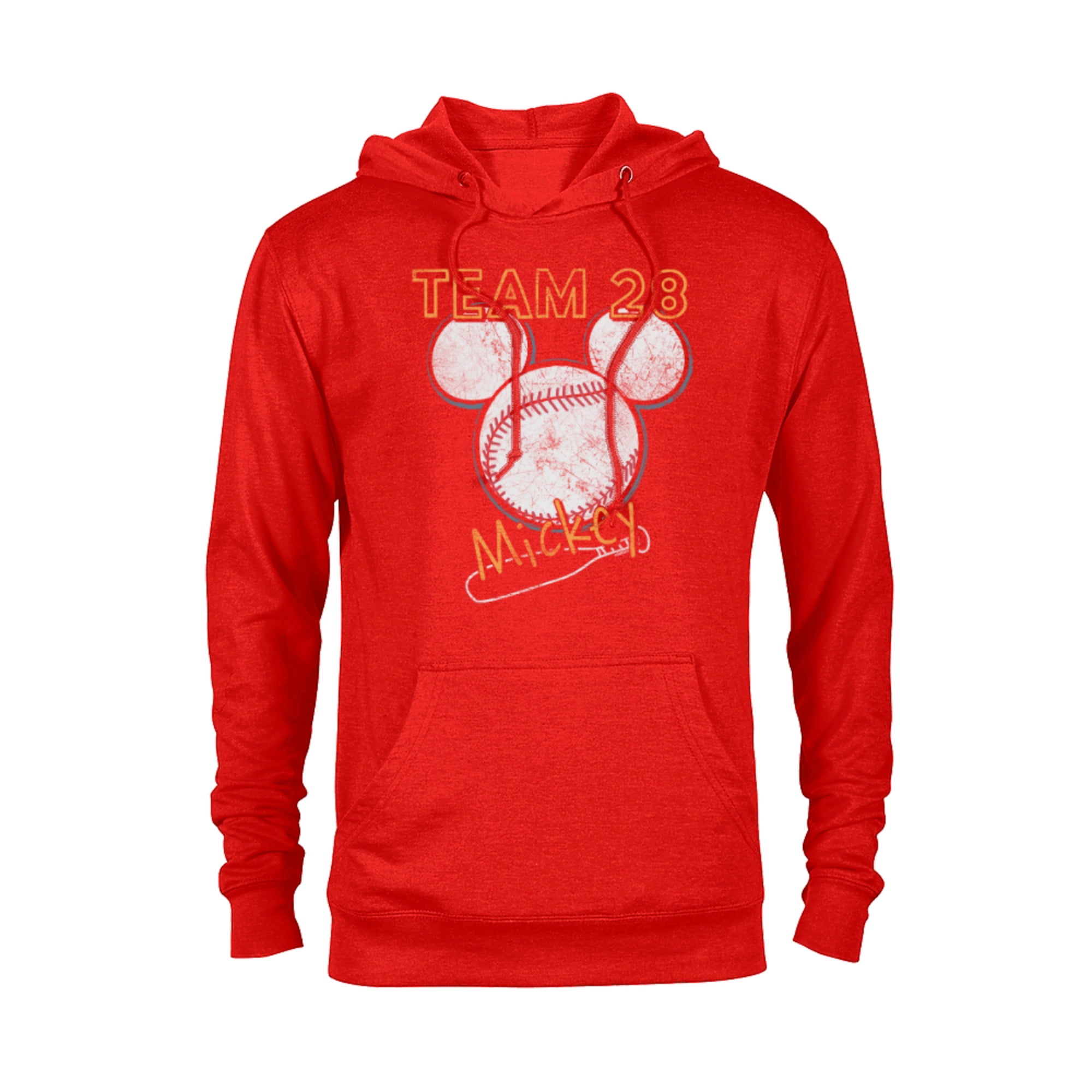 Disney Mickey Mouse Baseball Team 28 Sports Distressed - Pullover ...