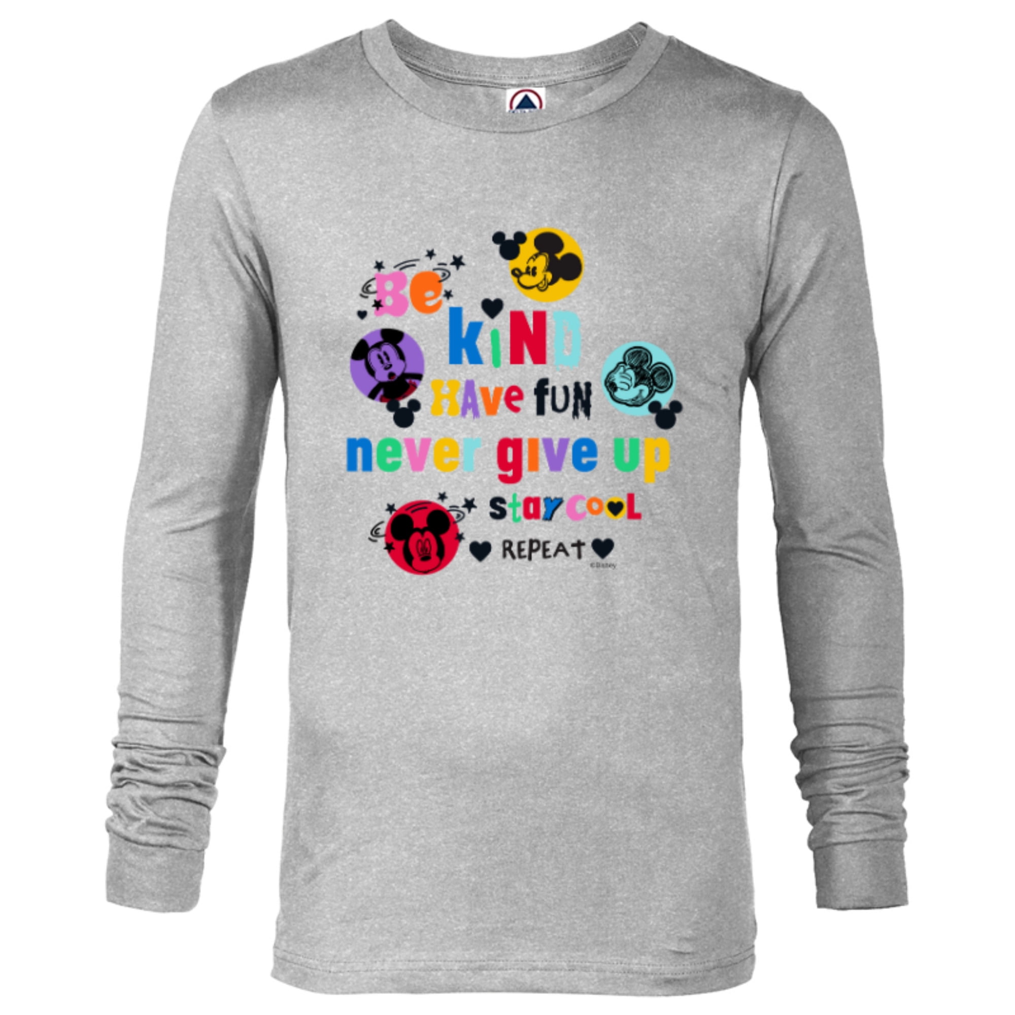 Disney Mickey Mouse Be Kind Have Fun Never Give Up Stay Cool - Long ...