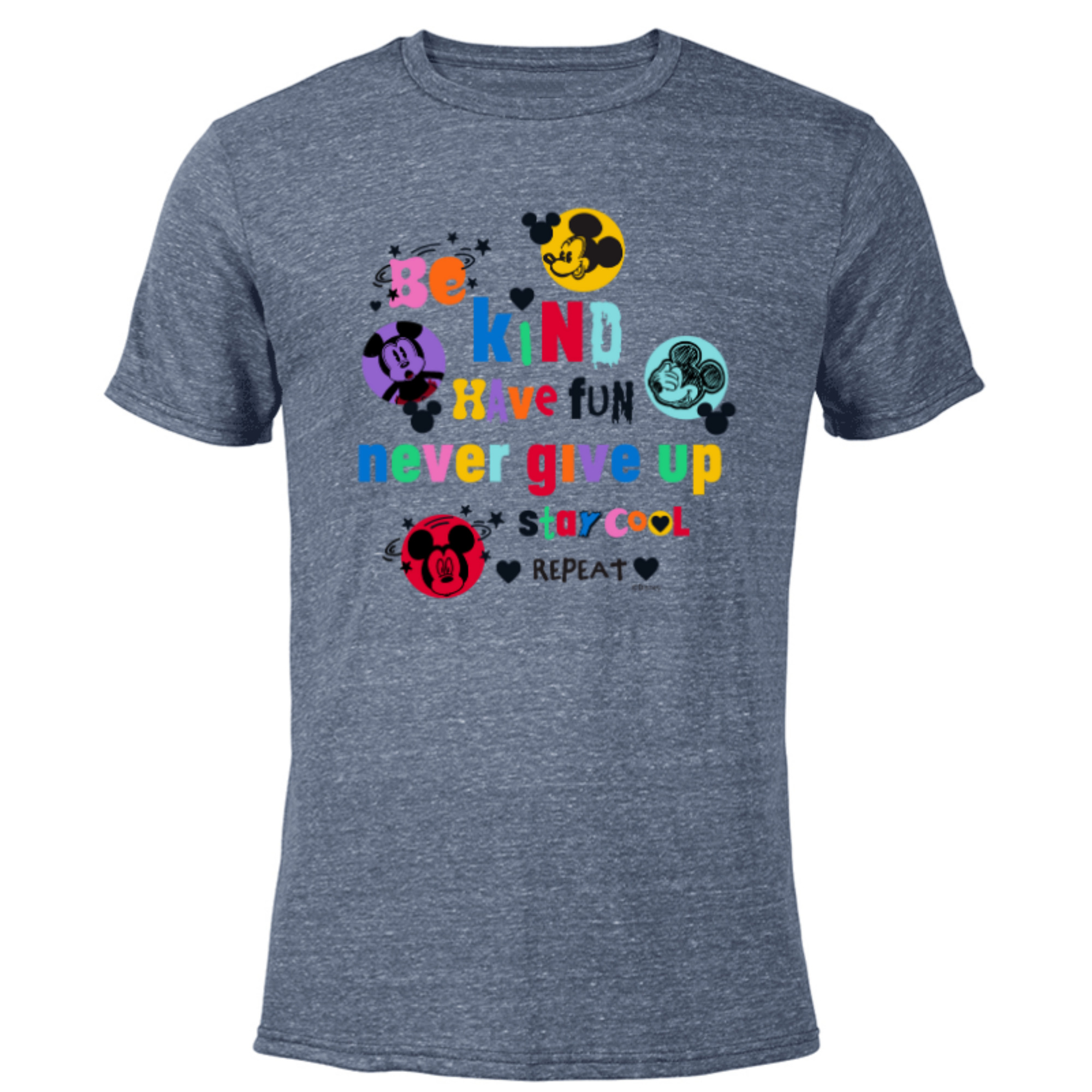 Disney Mickey Mouse Be Kind Have Fun Never Give Up Stay Cool - Short ...