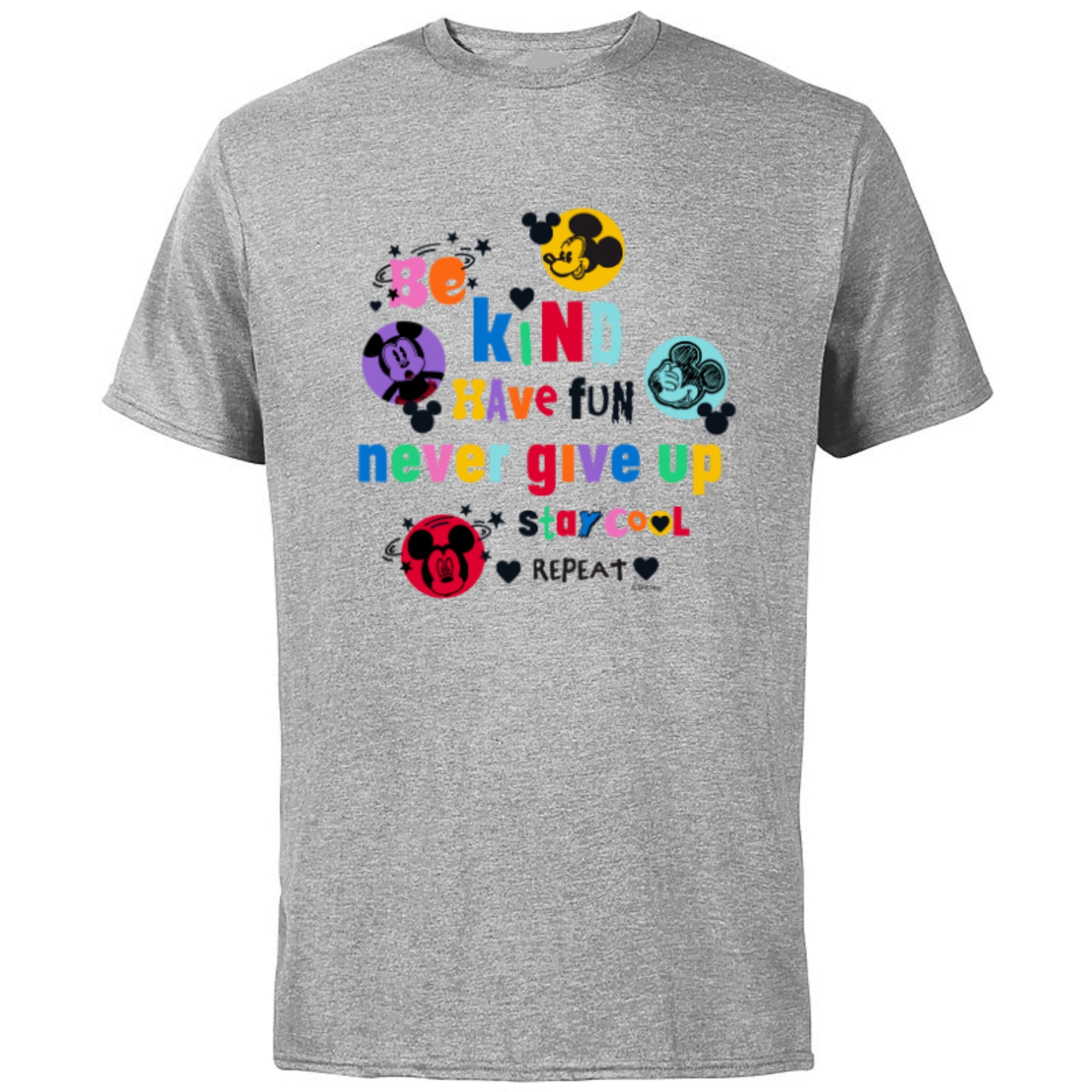 Disney Mickey Mouse Be Kind Have Fun Never Give Up Stay Cool - Short ...