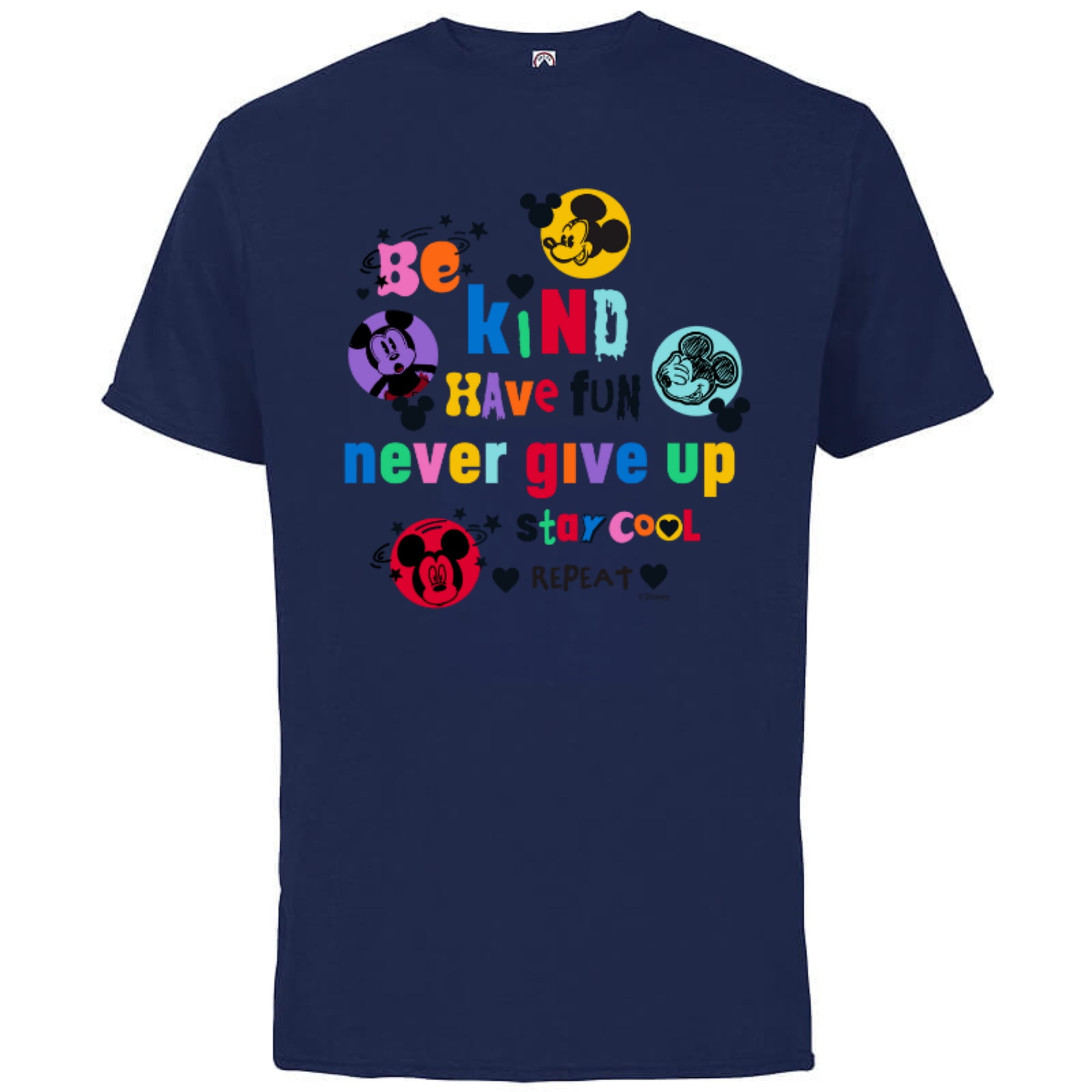 Disney Mickey Mouse Be Kind Have Fun Never Give Up Stay Cool - Short ...