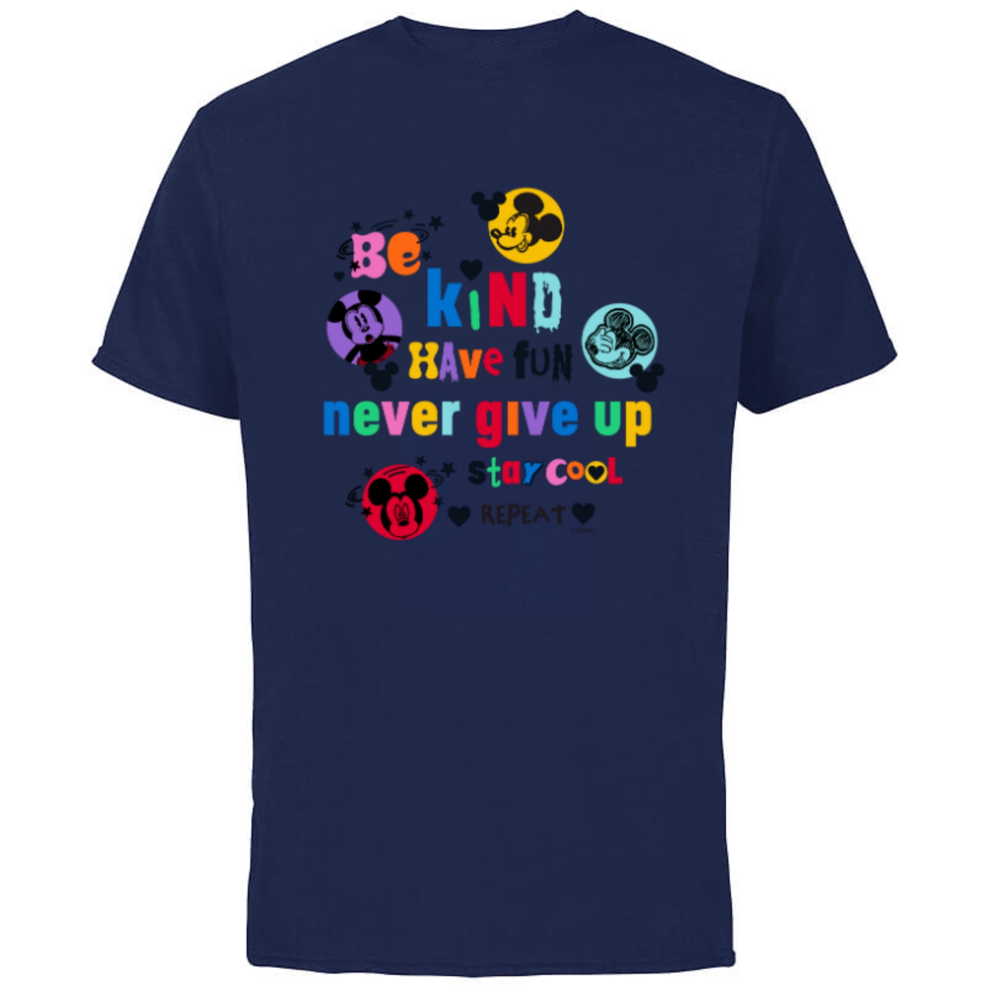 Disney Mickey Mouse Be Kind Have Fun Never Give Up Stay Cool - Short ...