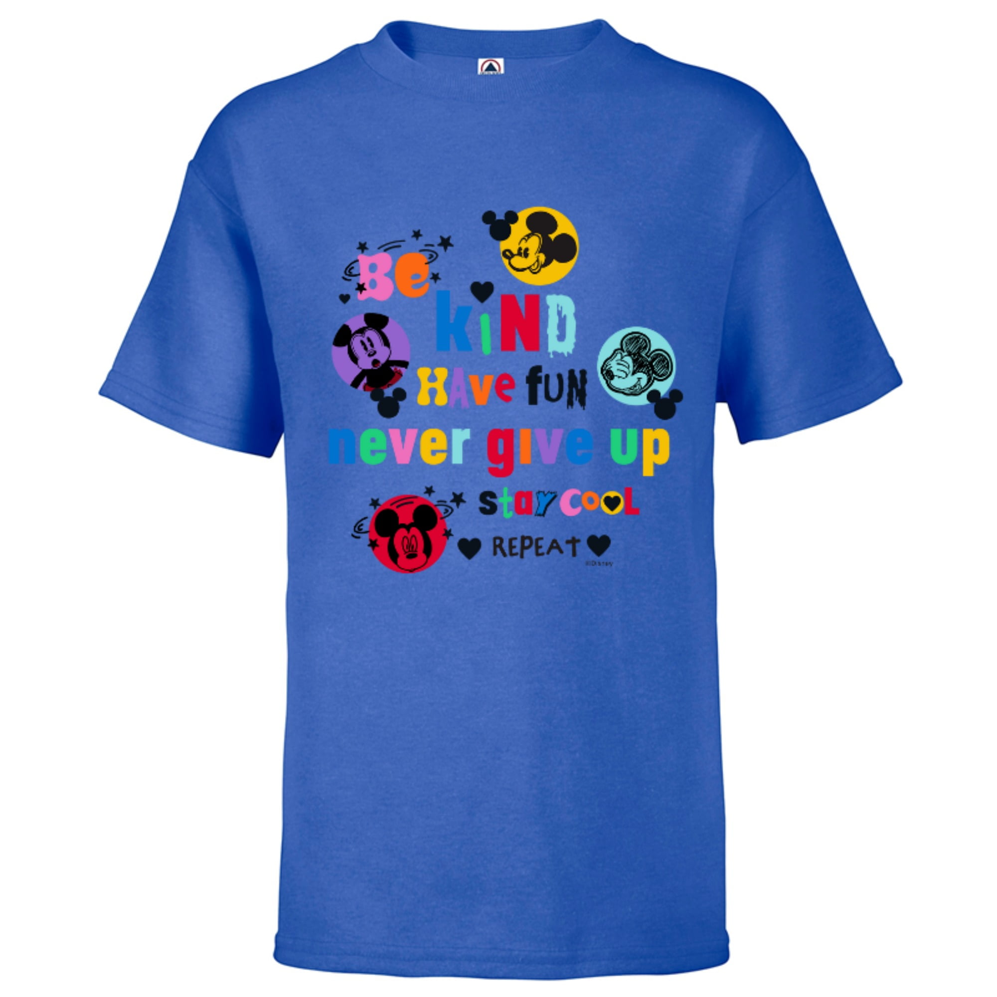 Disney Mickey Mouse Be Kind Have Fun Never Give Up Stay Cool - Short ...