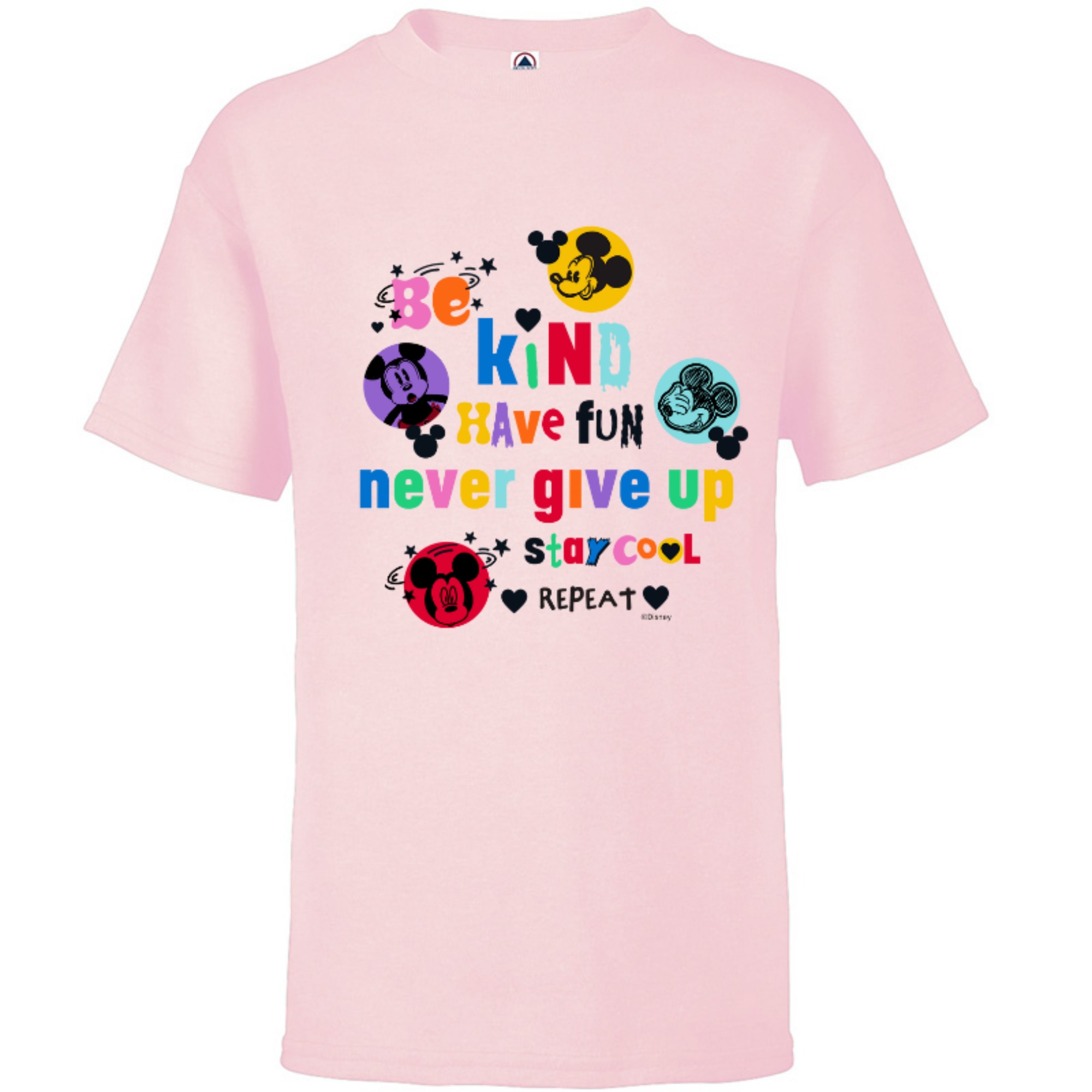 Disney Mickey Mouse Be Kind Have Fun Never Give Up Stay Cool - Short ...