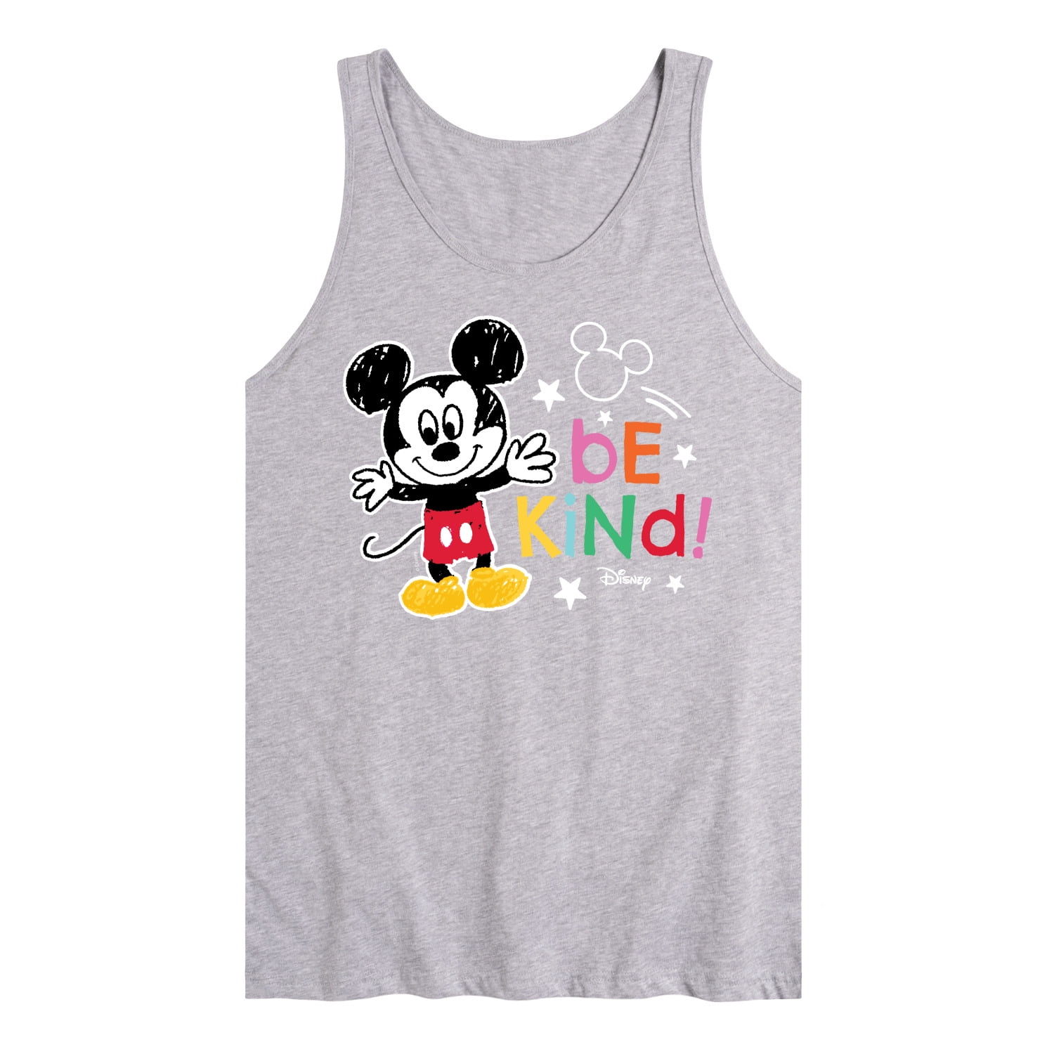 Disney - Mickey Mouse - Be Kind - Men's Jersey Tank Top - Walmart.com