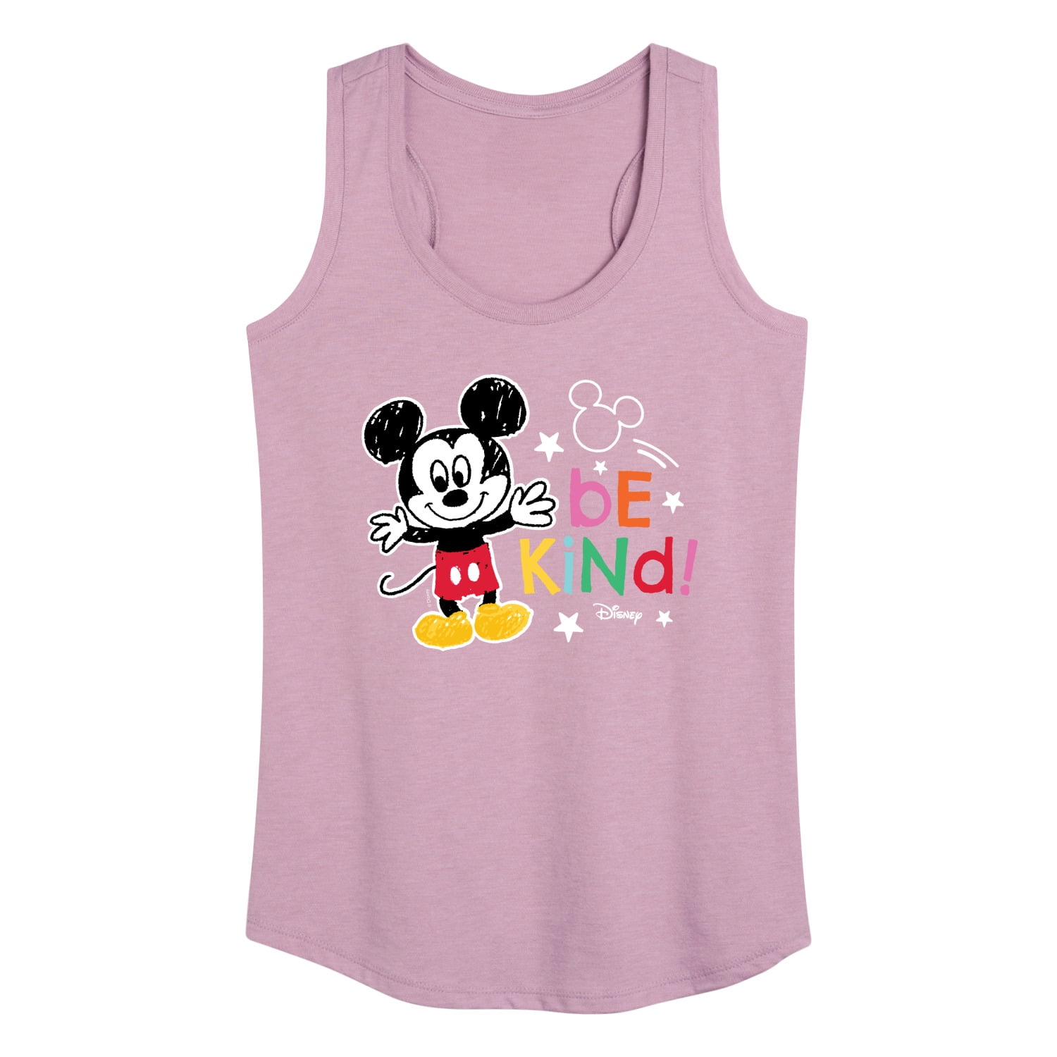 Disney - Mickey Mouse - Be Kind - Women's Racerback Tank Top - Walmart.com