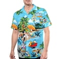 Disney Mickey Mouse Beach Floral Hawaiian Shirt, Donald Daisy Minnie ...