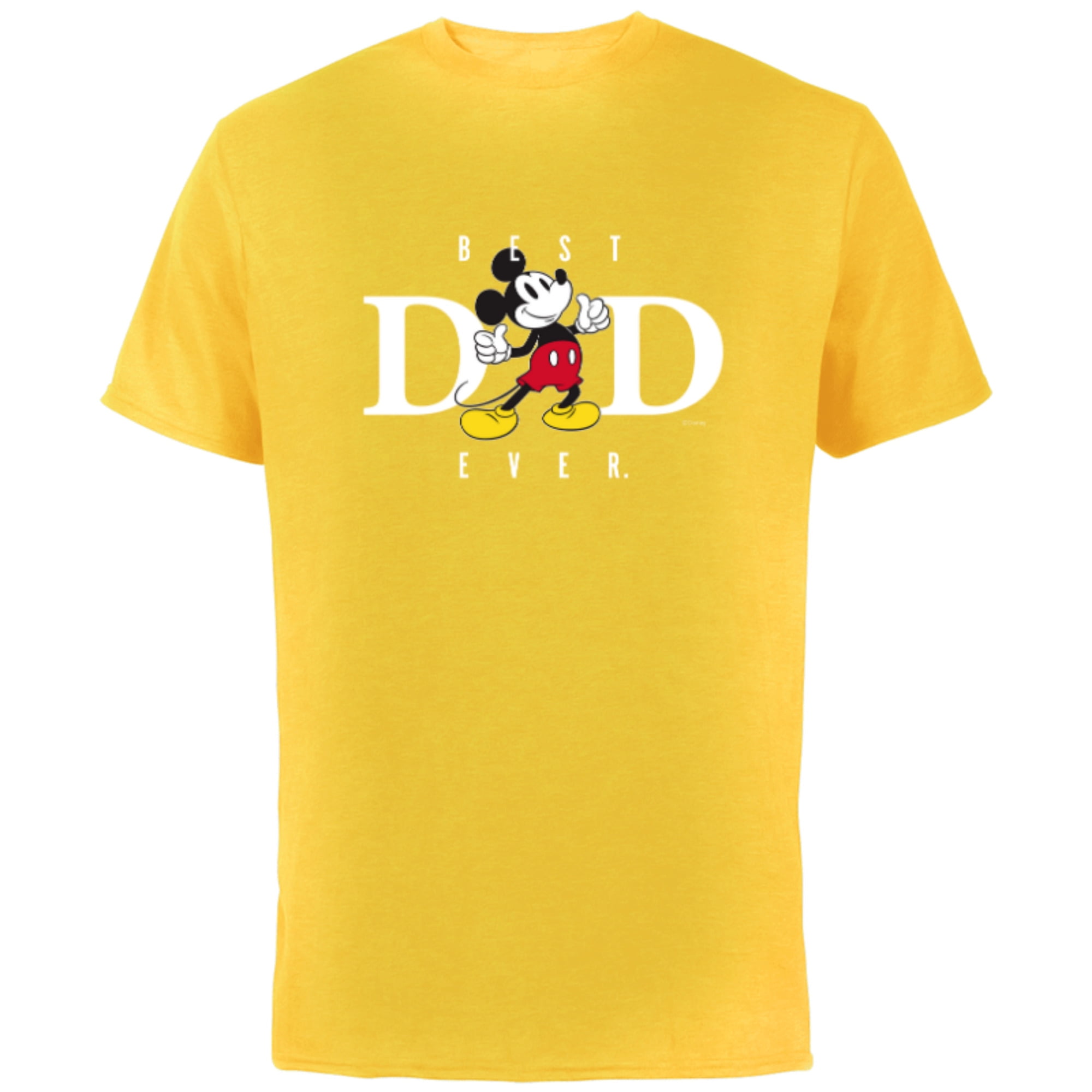 Disney Mickey Mouse Best Dad Ever Thumbs Up Father’s Day - Short Sleeve ...