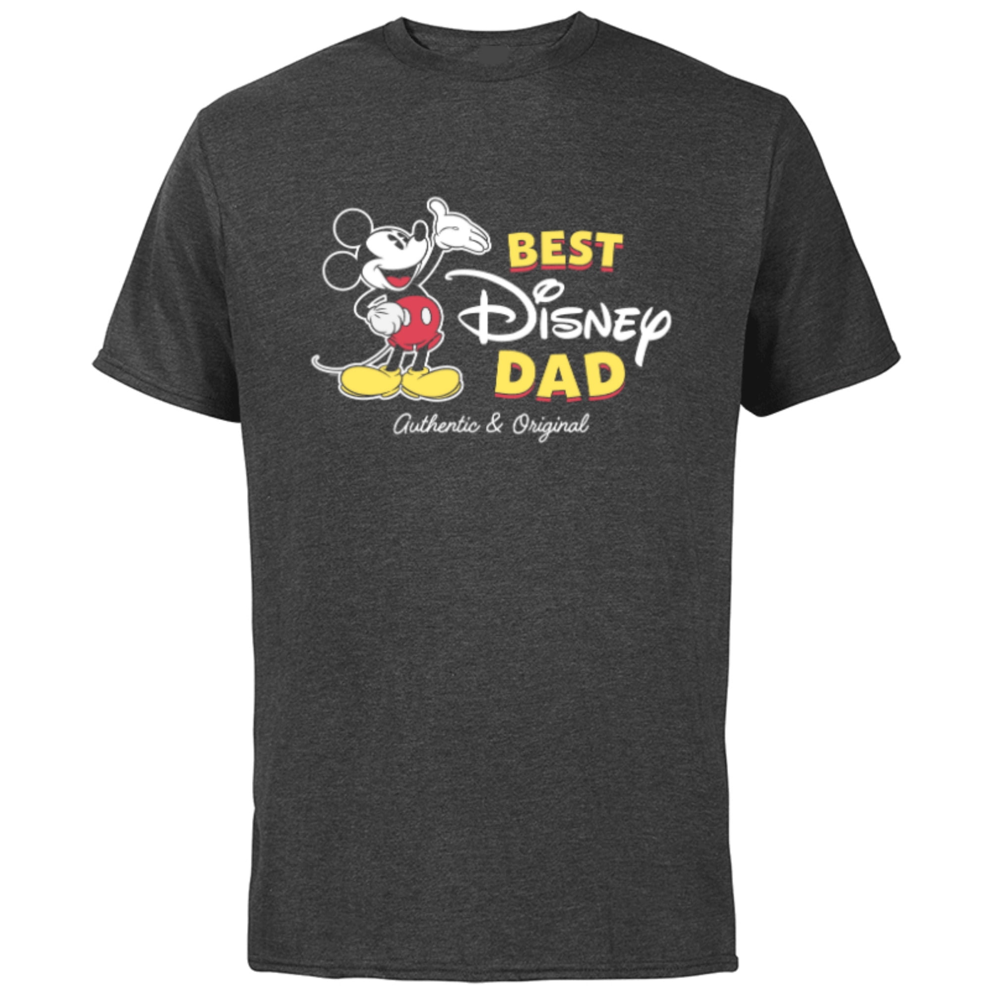 Disney Mickey Mouse Best Disney Dad Birthday Father’s Day - Short ...